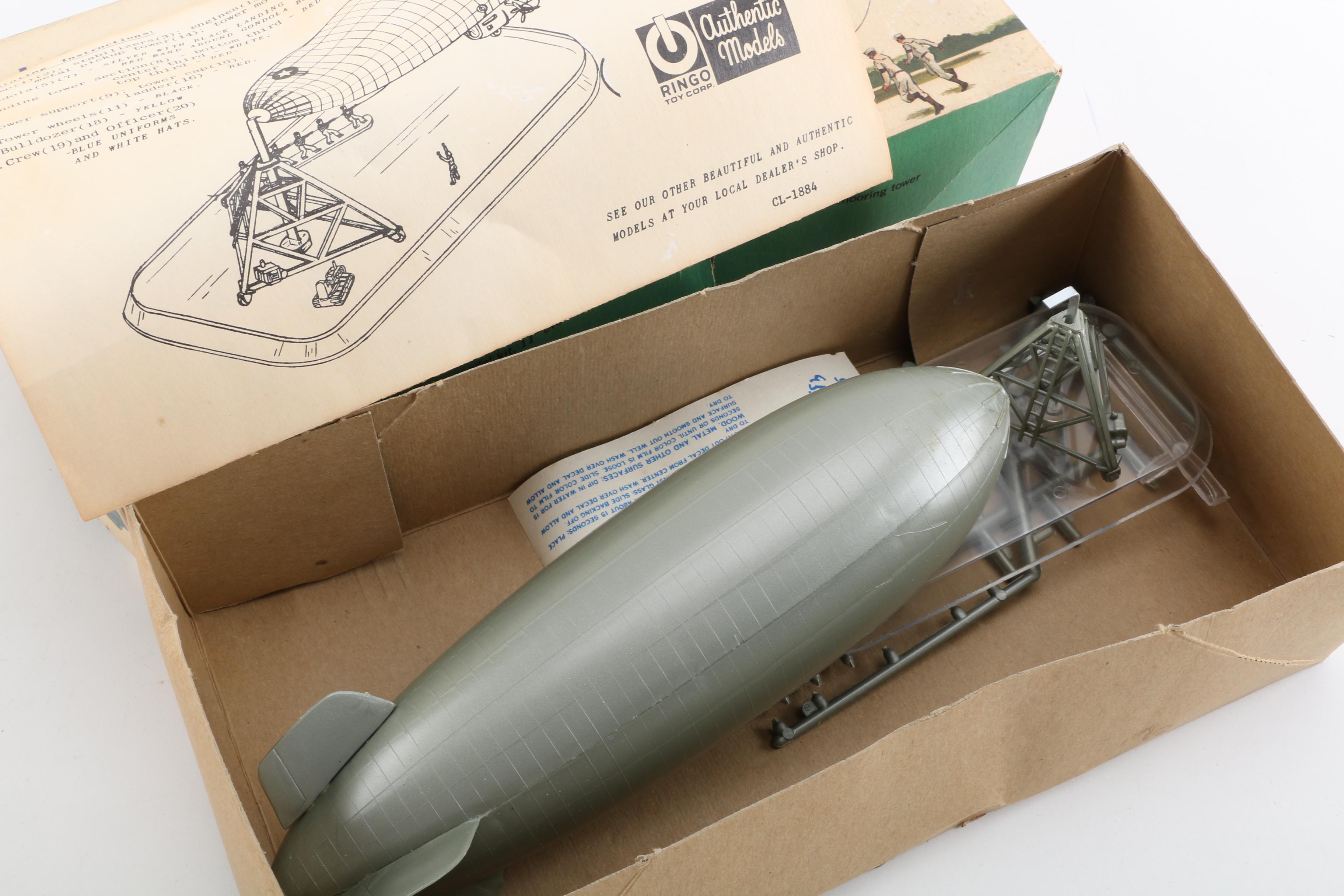 WWII Fighter Aircraft and Blimp Model Kits | EBTH