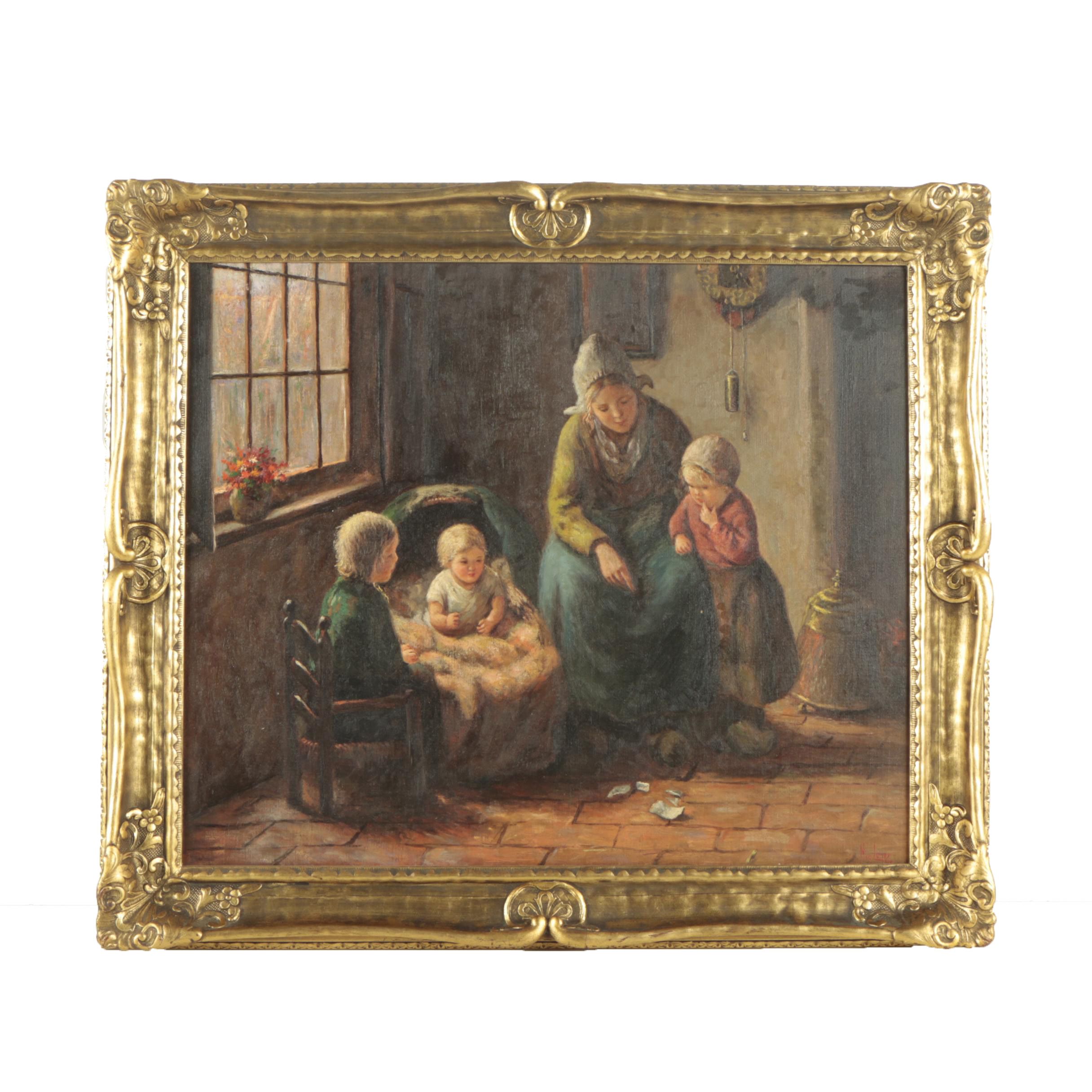 Nic Lenz Oil Painting | EBTH