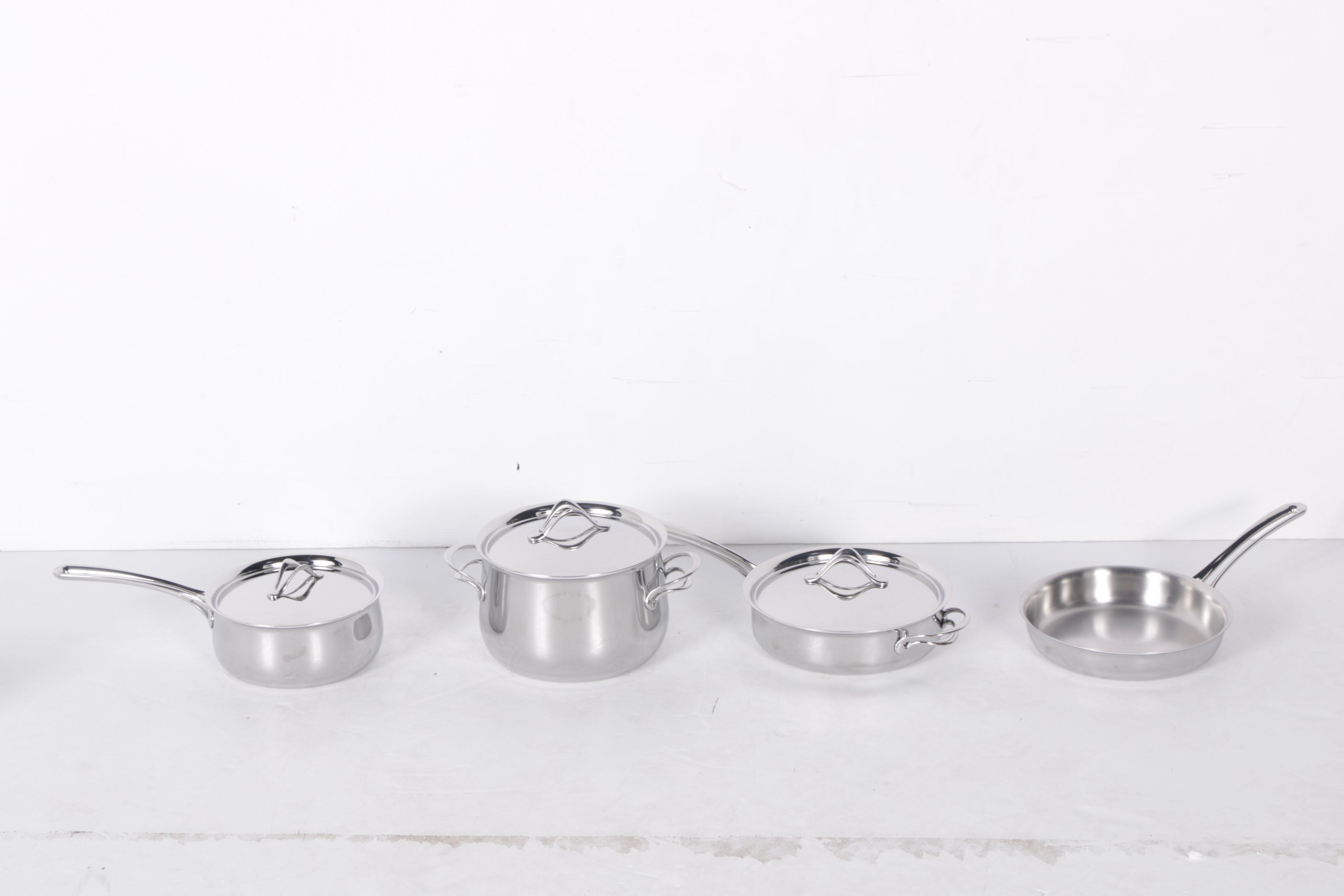 Induction Cookware Set Lagostina Sfiziosa 13-Piece Stainless Steel ...