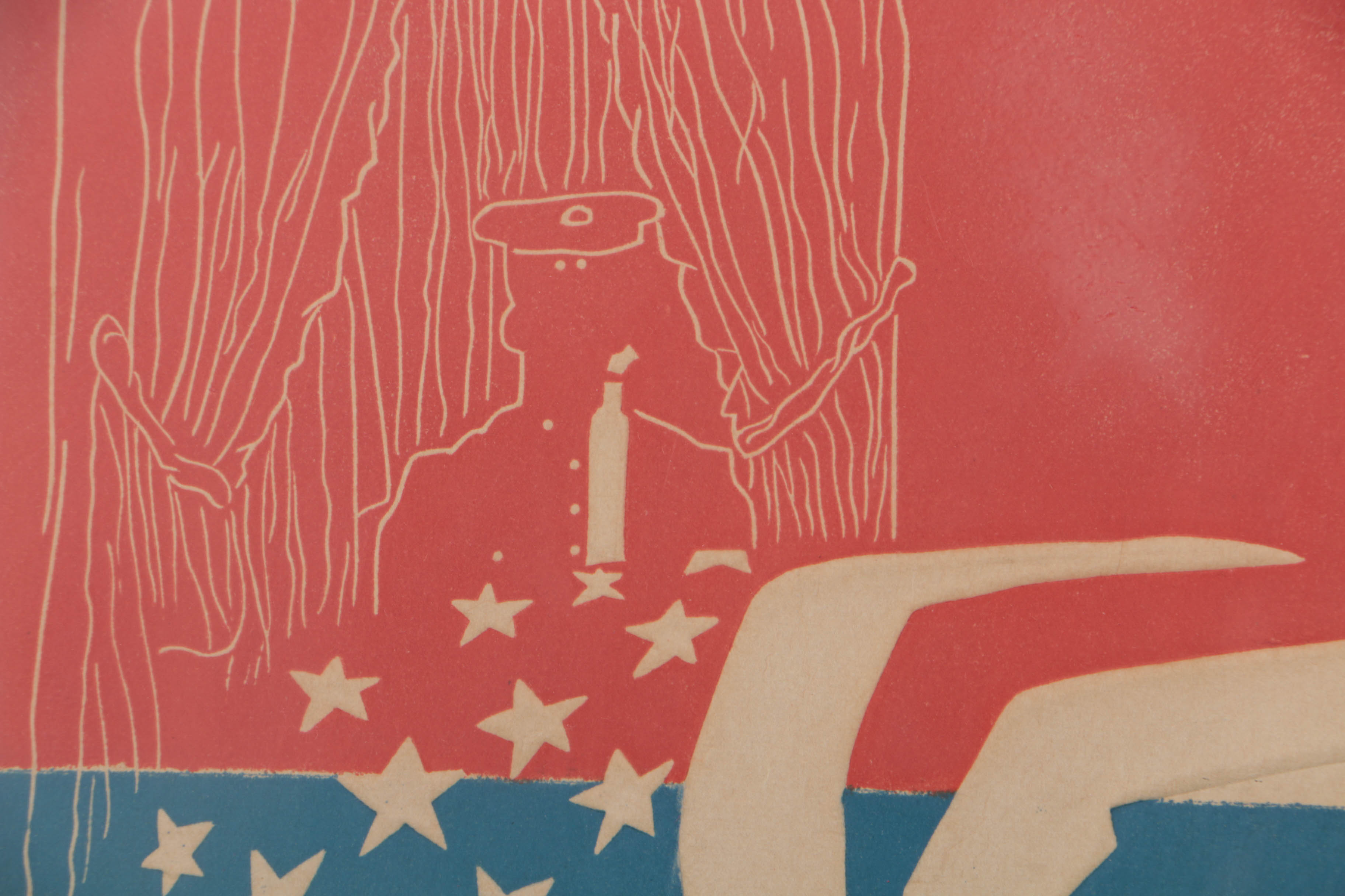 William Kent 1964 Artist's Proof Slate Print "In Memoriam 1917-1963" | EBTH