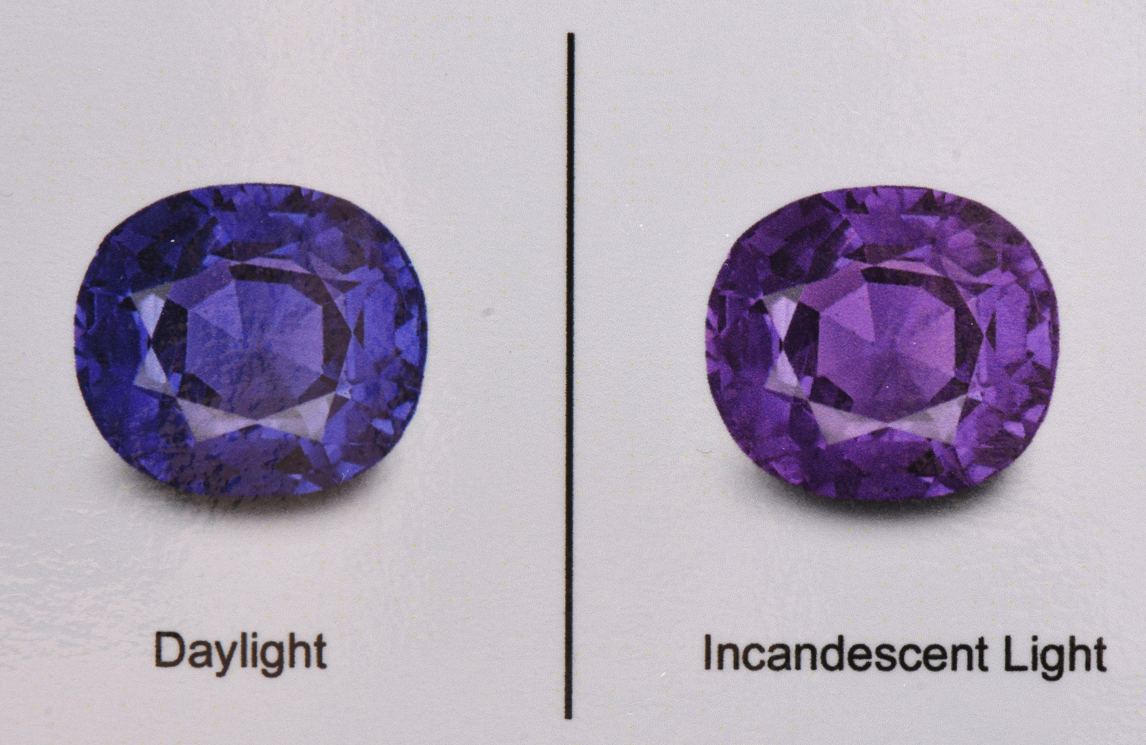 Victorian 14K Yellow Gold Natural Ceylon Color-Change Sapphire and ...