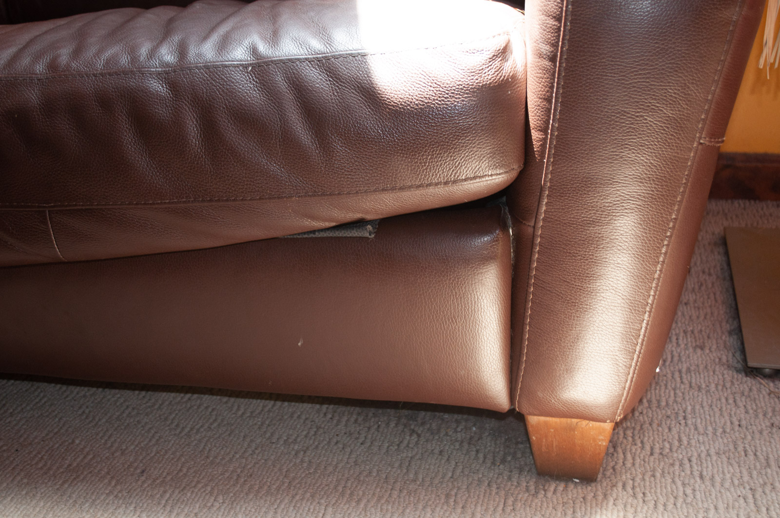 Italsofa Sectional Leather Sofa | EBTH