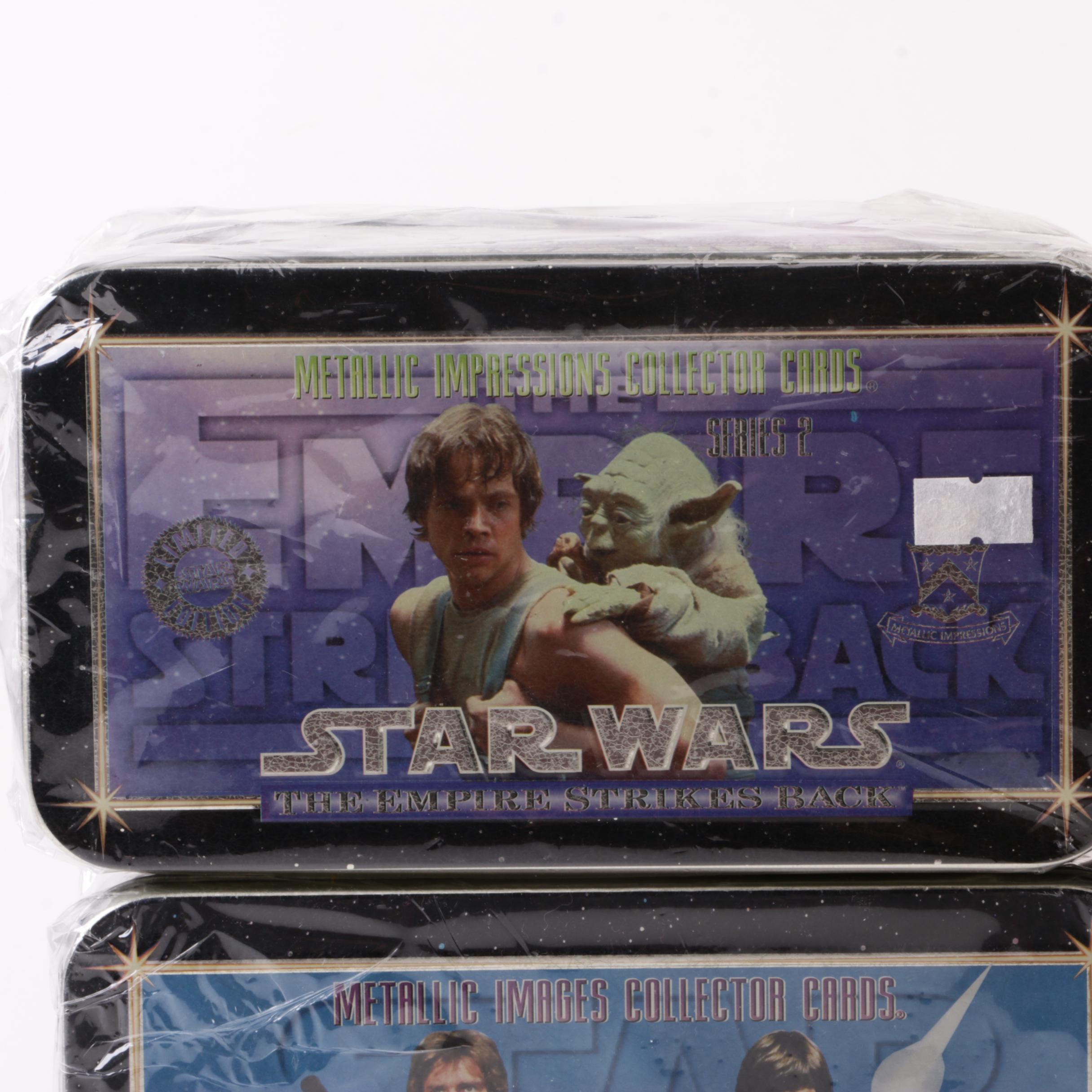 1990s Metallic Impressions "Star Wars" Trading Cards | EBTH