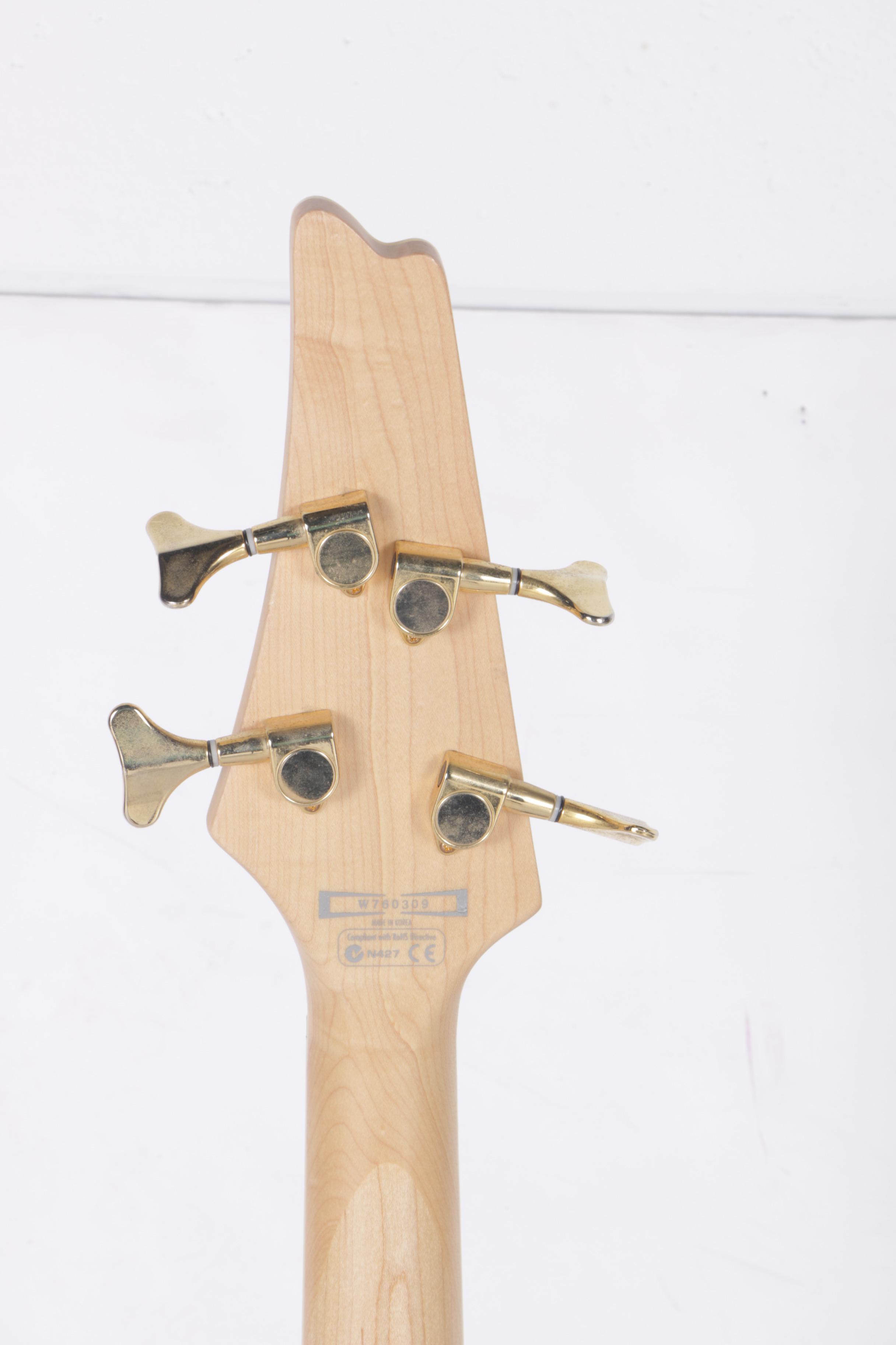 Ibanez Iceman Bass Guitar with Gig Bag and Stand | EBTH