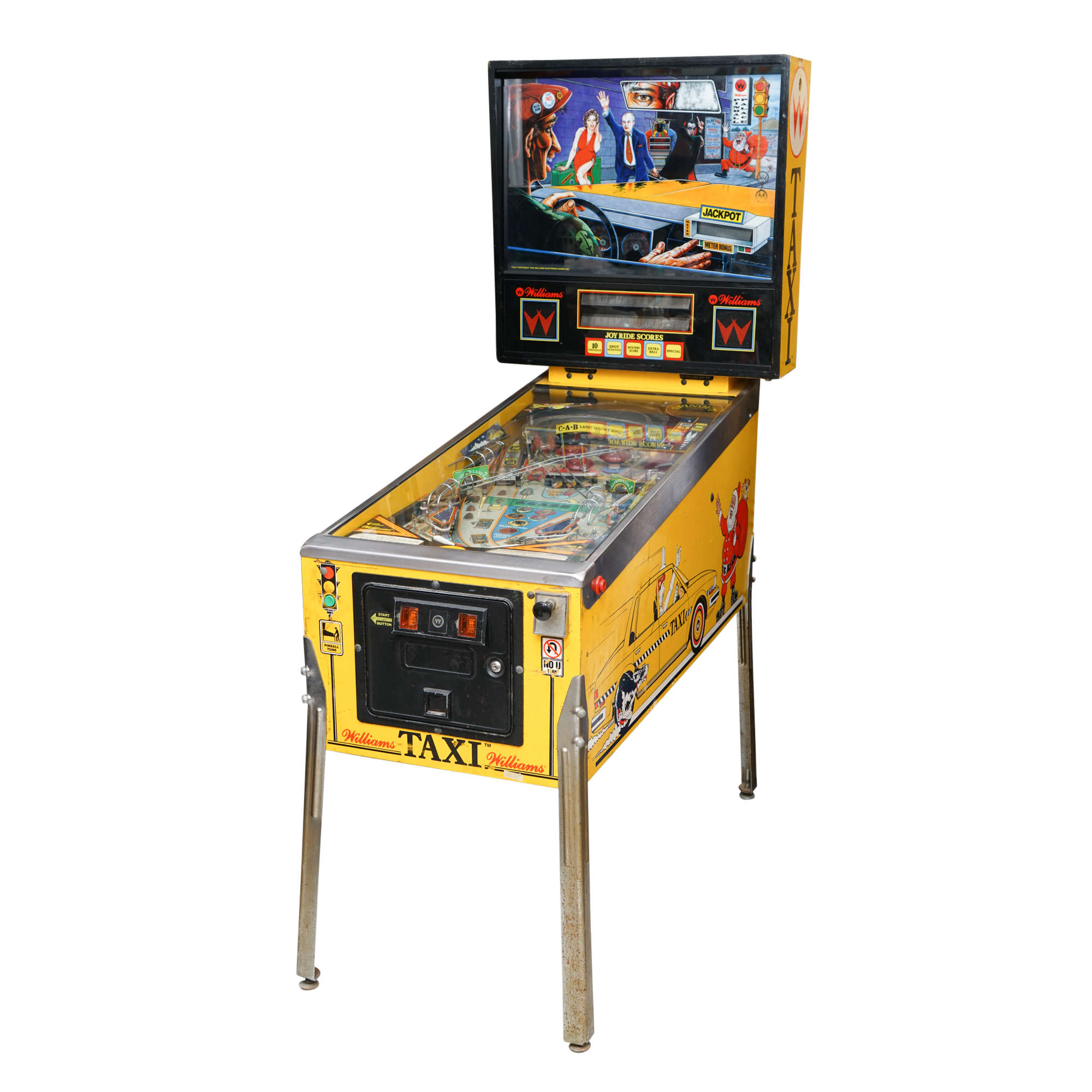 1988 Williams "Taxi" Pinball Machine | EBTH