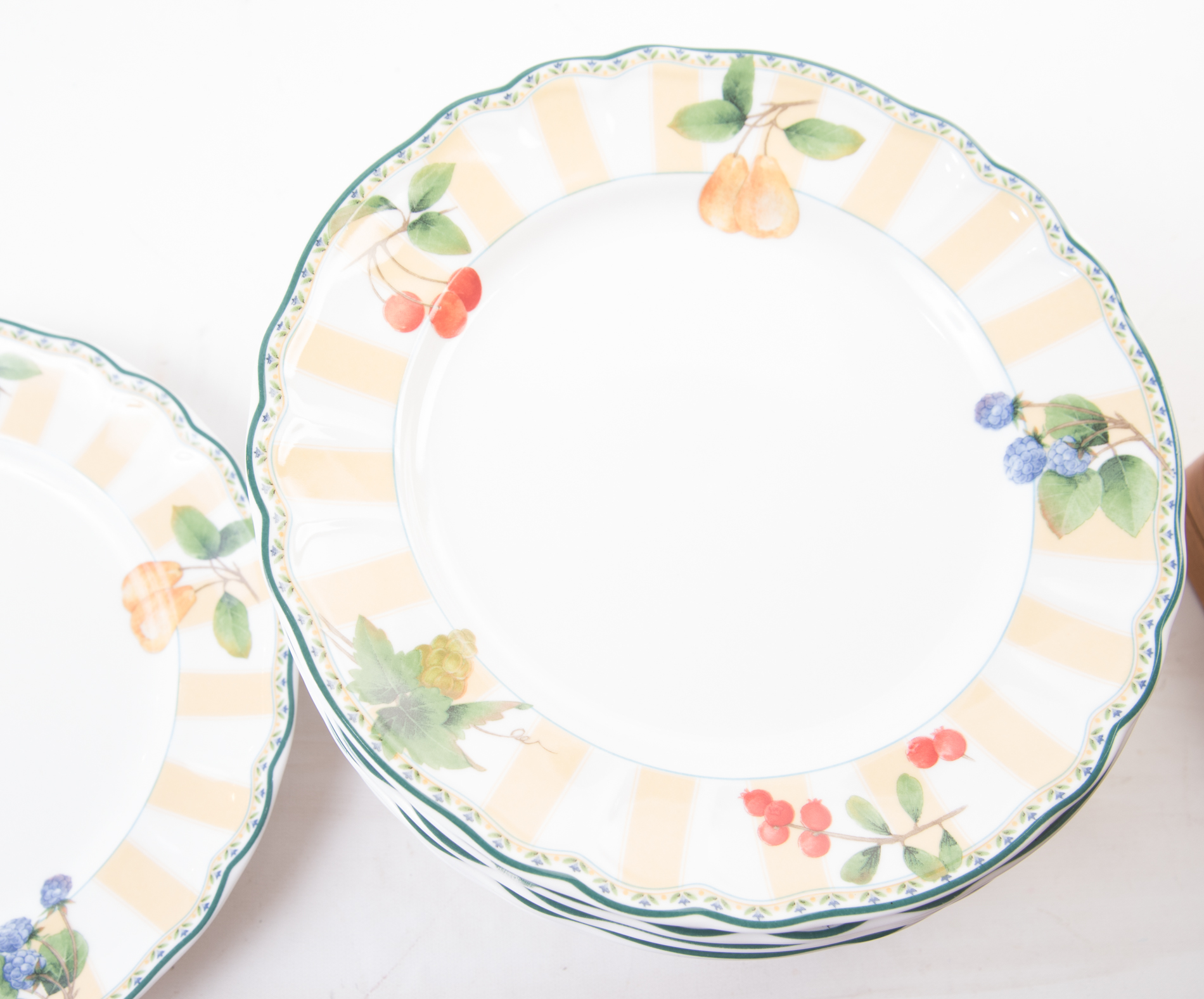 Epoch Collection "Orchard Valley" Dinner Plates | EBTH