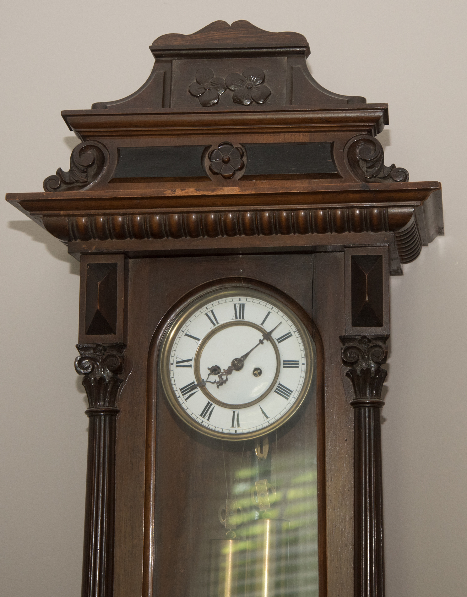 Antique Vienna Regulator Pendulum Clock | EBTH