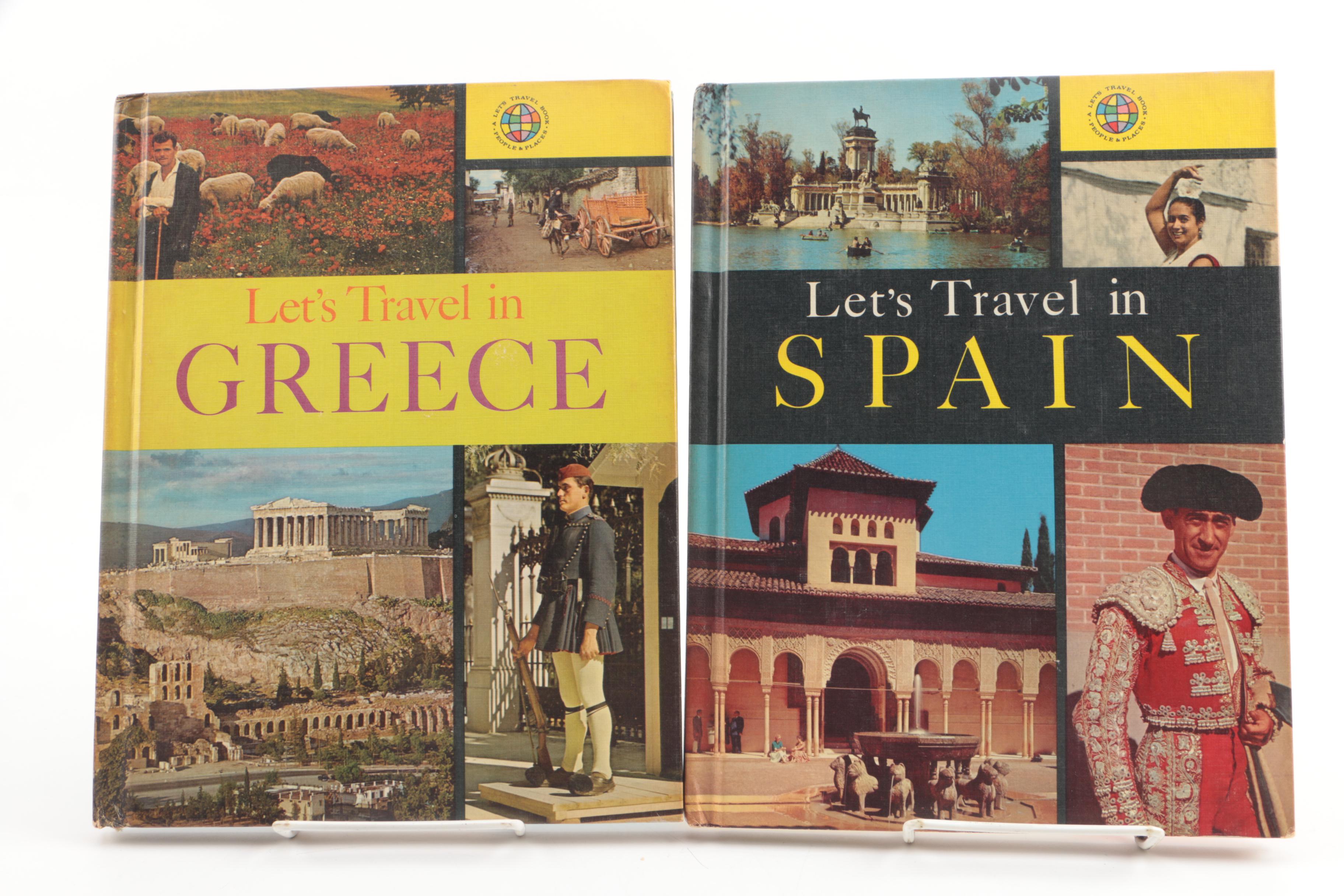 Vintage Travel Books Including "Let's Travel" | EBTH