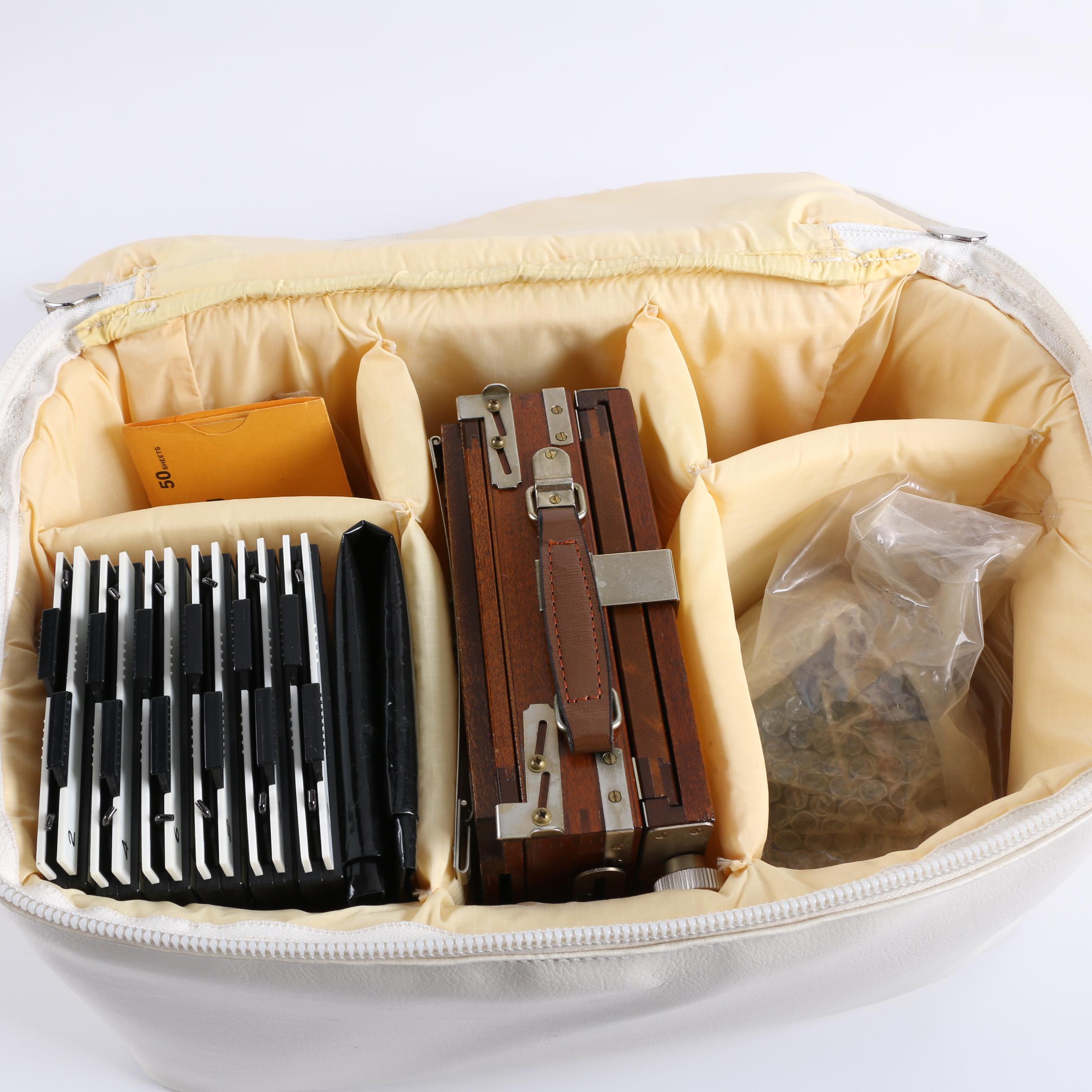 Calumet Wood-Field 4X5 View Camera with Caltar-S II Lens and ...