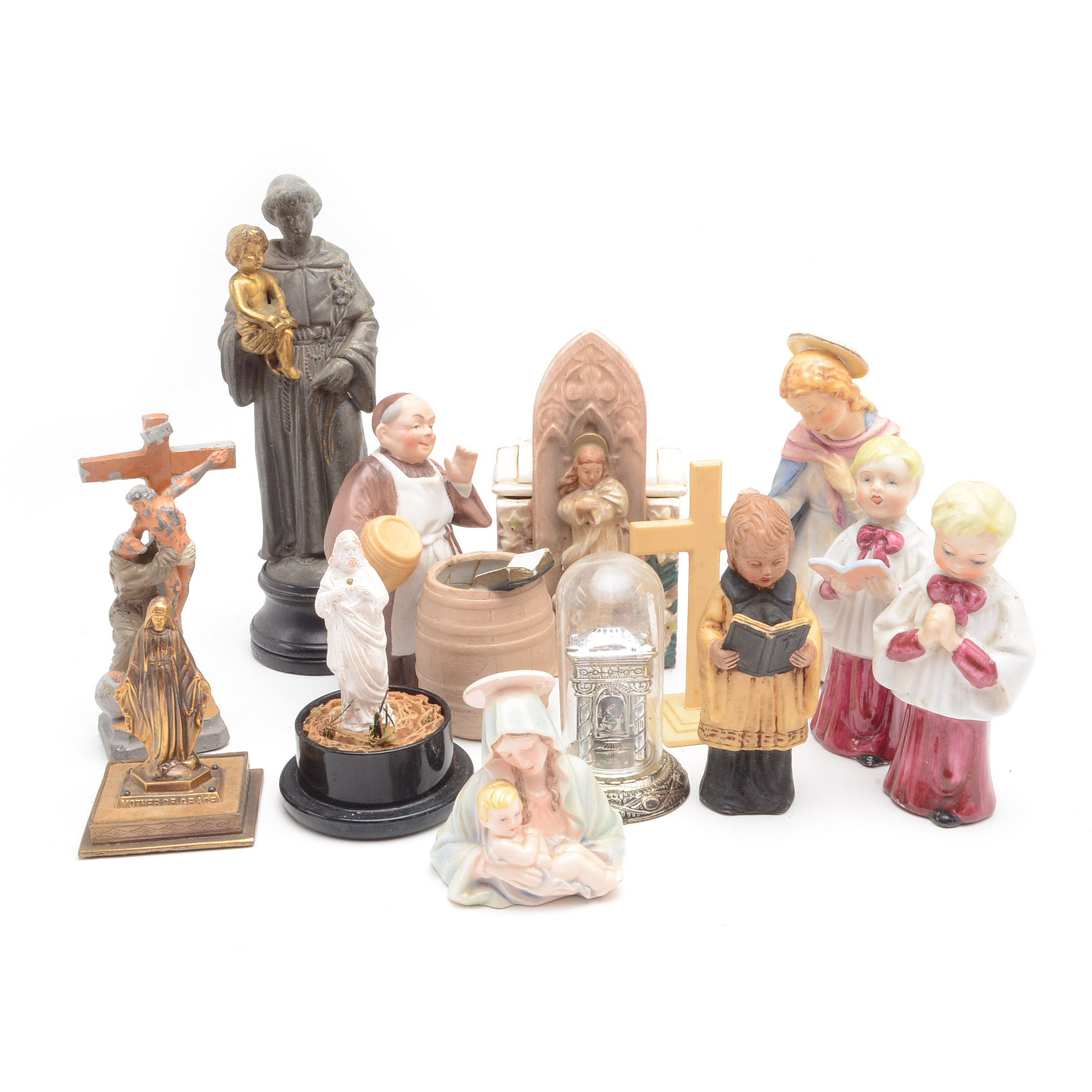 Collection of Religious Figurines, Including Vintage M. I. Hummel | EBTH