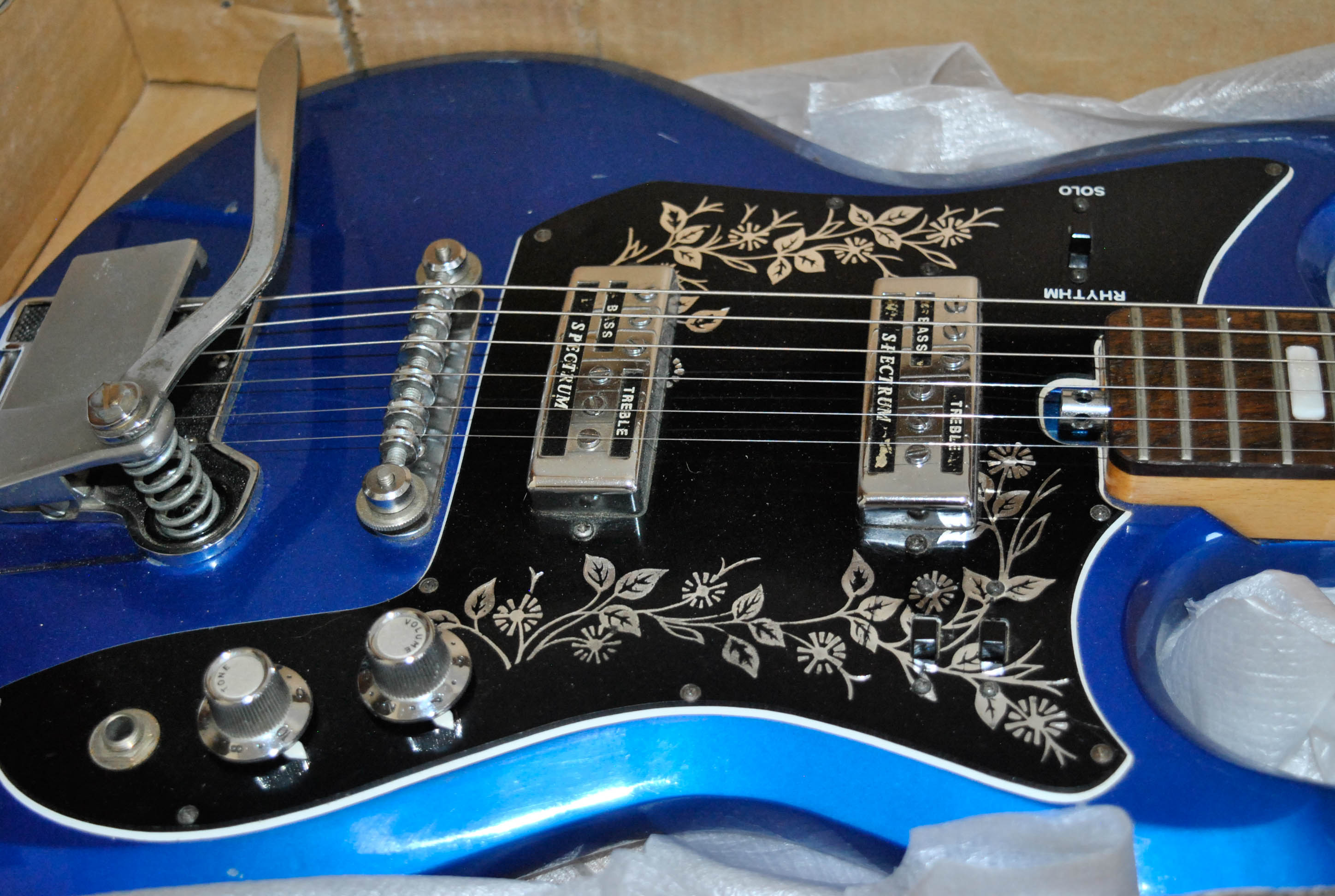 C. 1960s Teisco Spectrum 2 Electric Guitar | EBTH