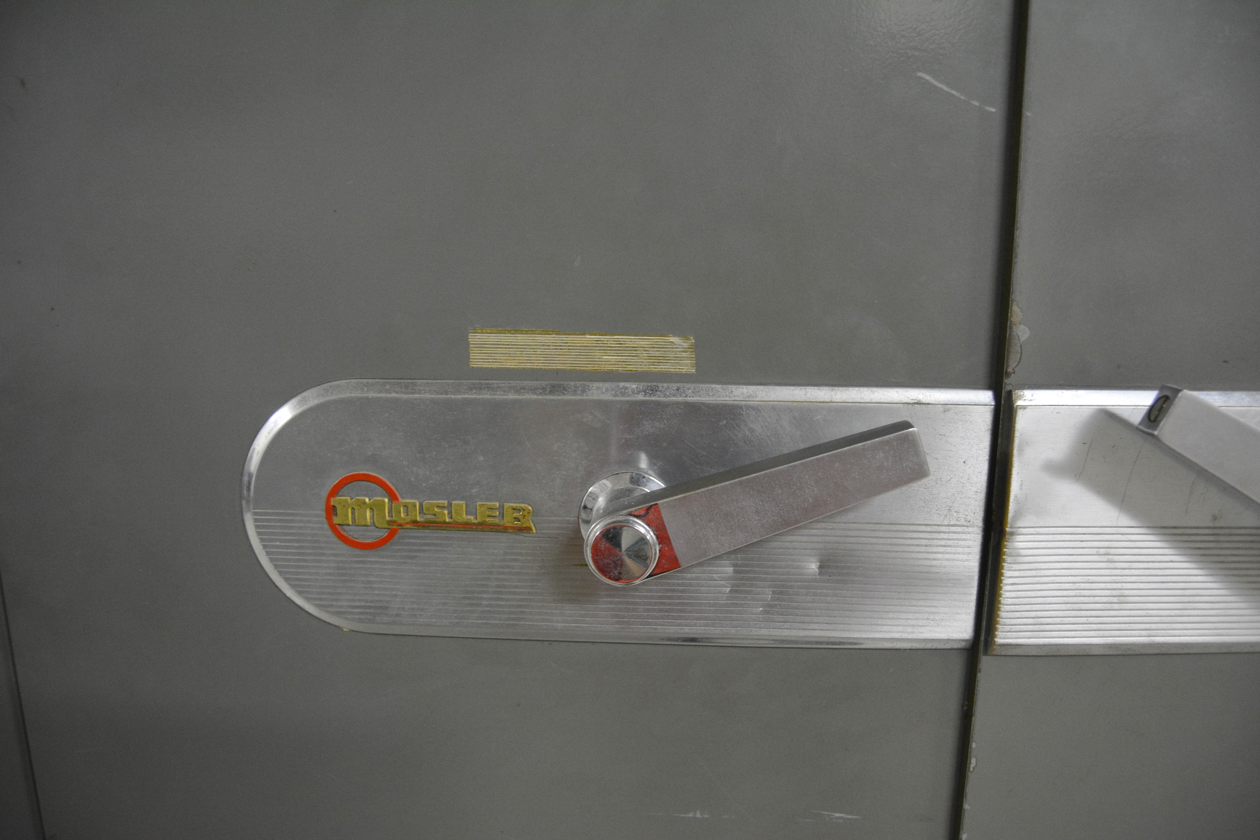 Vintage Mosler BP-280 Relocking Wheeled Safe | EBTH