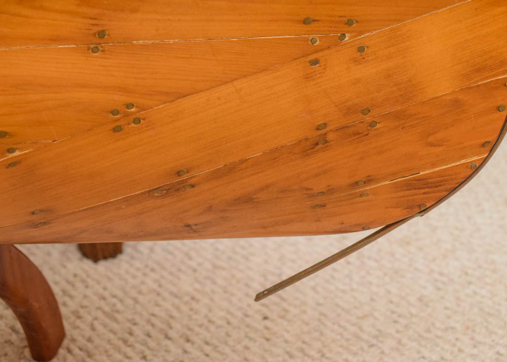 Wooden Canoe Coffee Table | EBTH