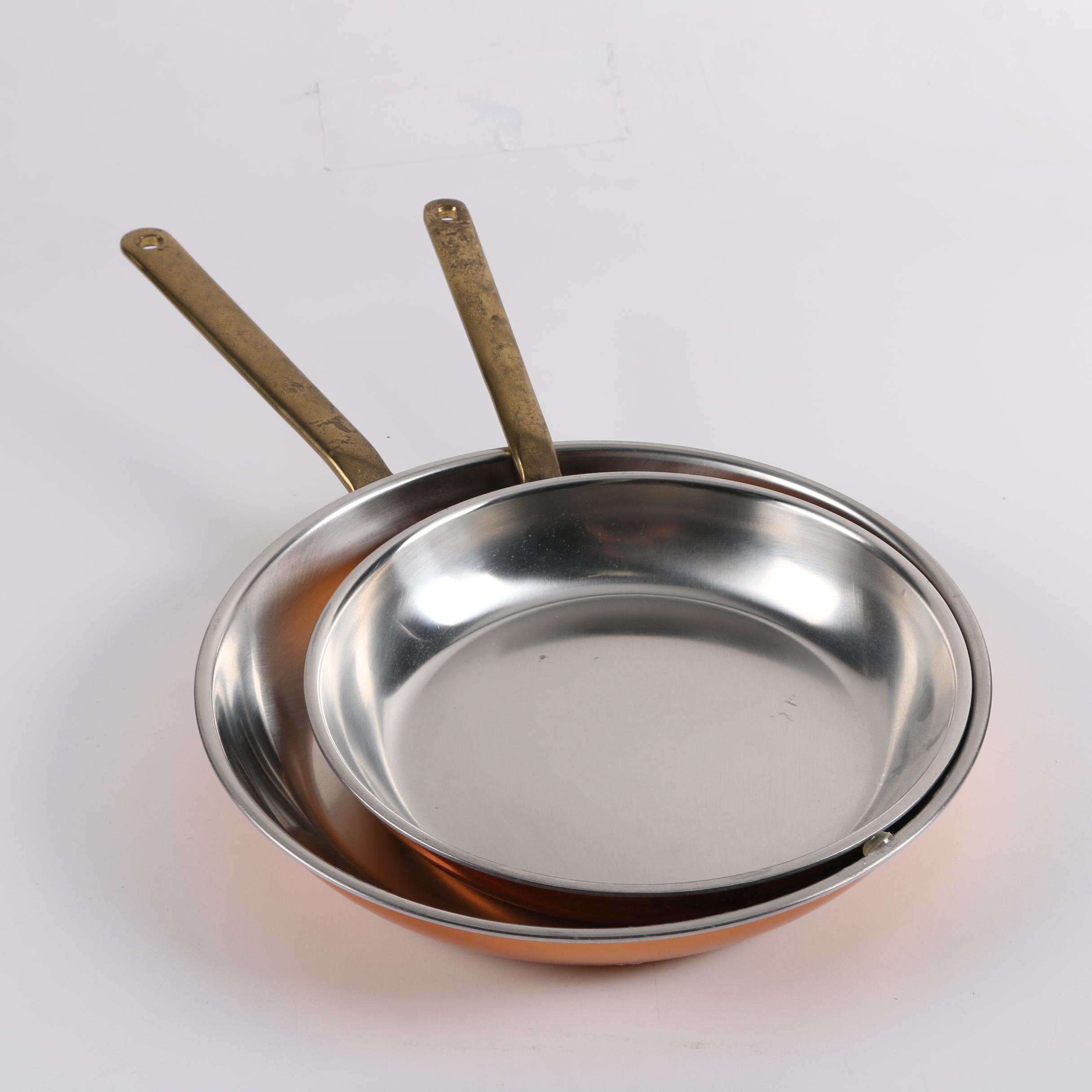 Vintage Spring Culinox Copper and Stainless Steel Pots and Pans | EBTH