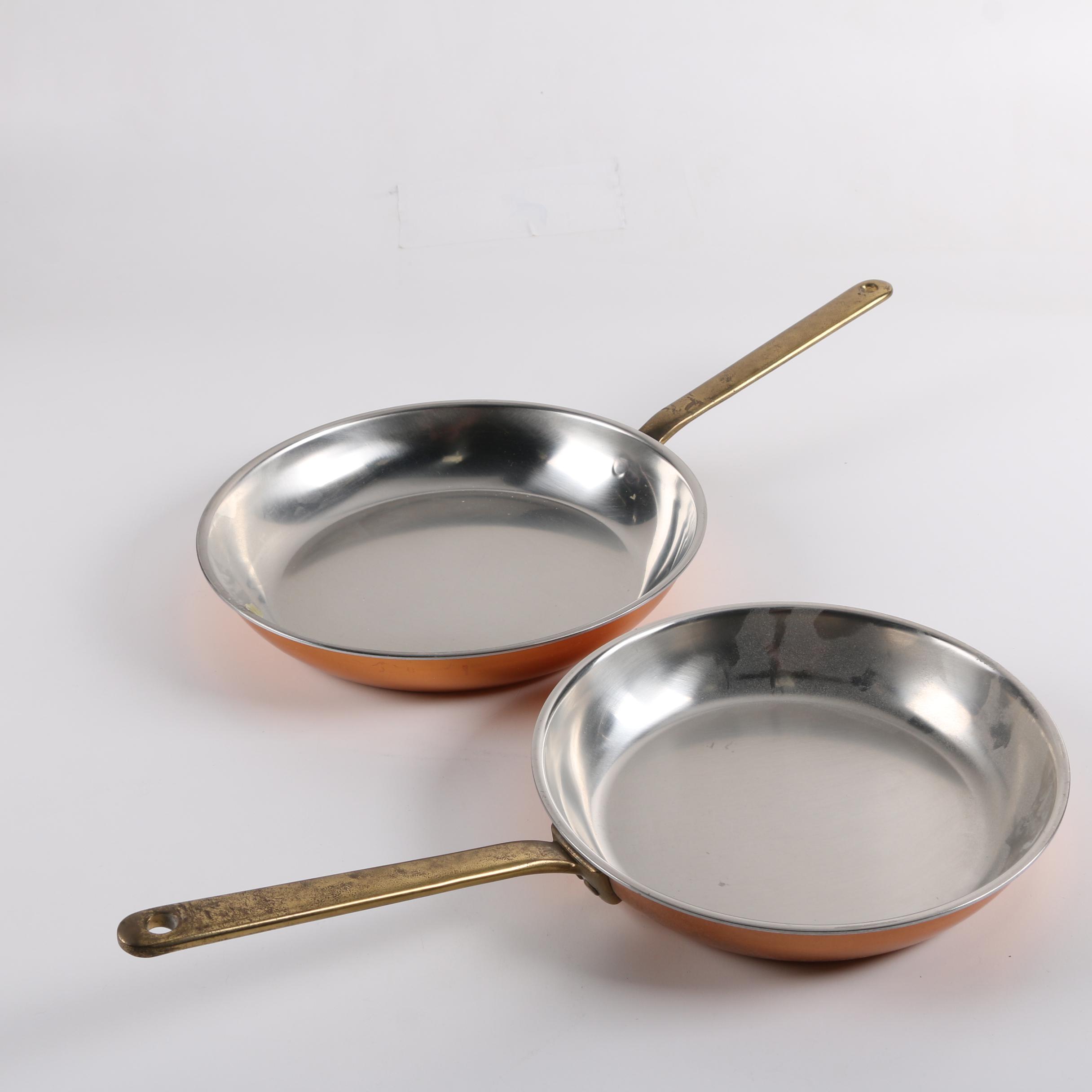 Vintage Spring Culinox Copper and Stainless Steel Pots and Pans | EBTH