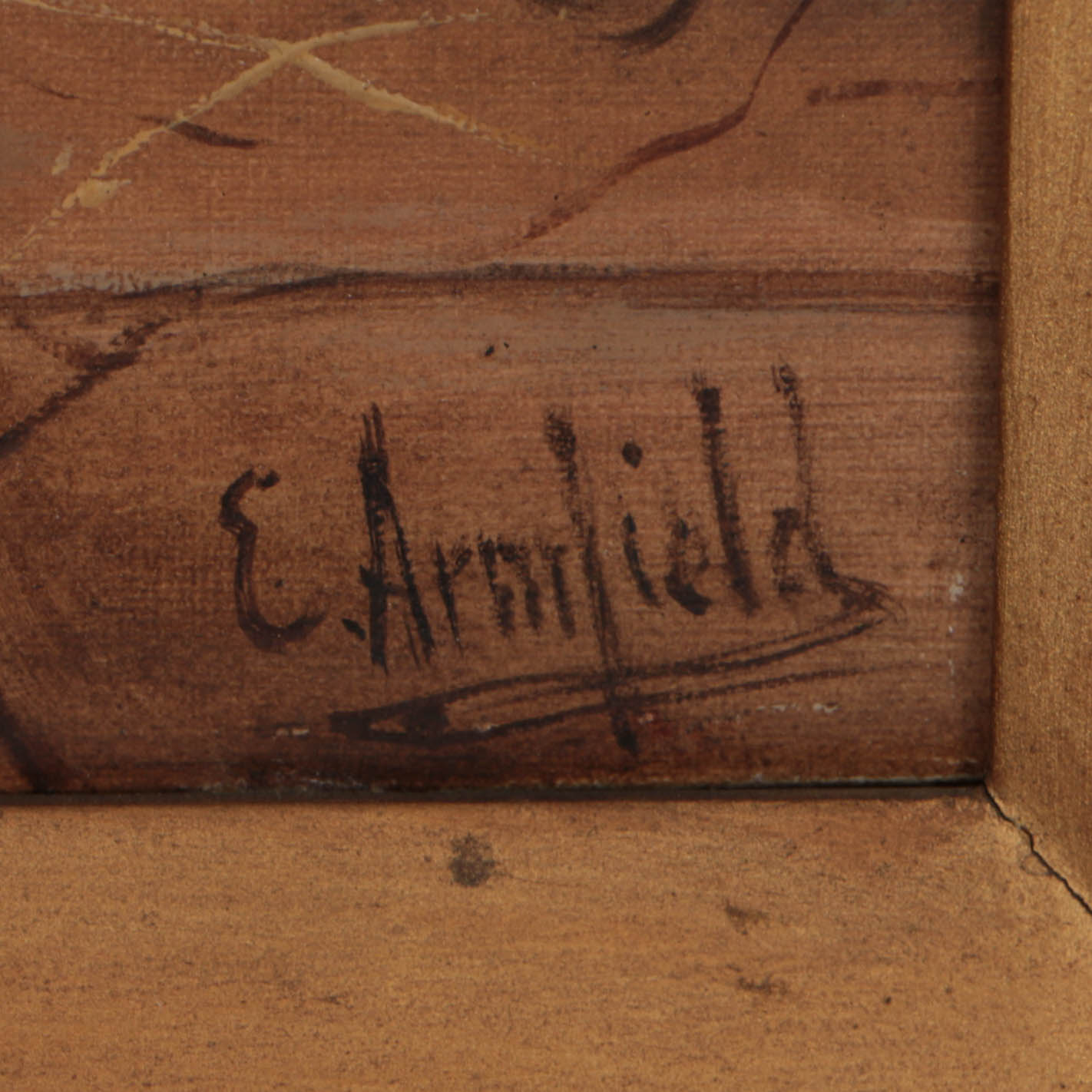 Edward Armfield Oil Painting on Canvas "Tantalisation" | EBTH