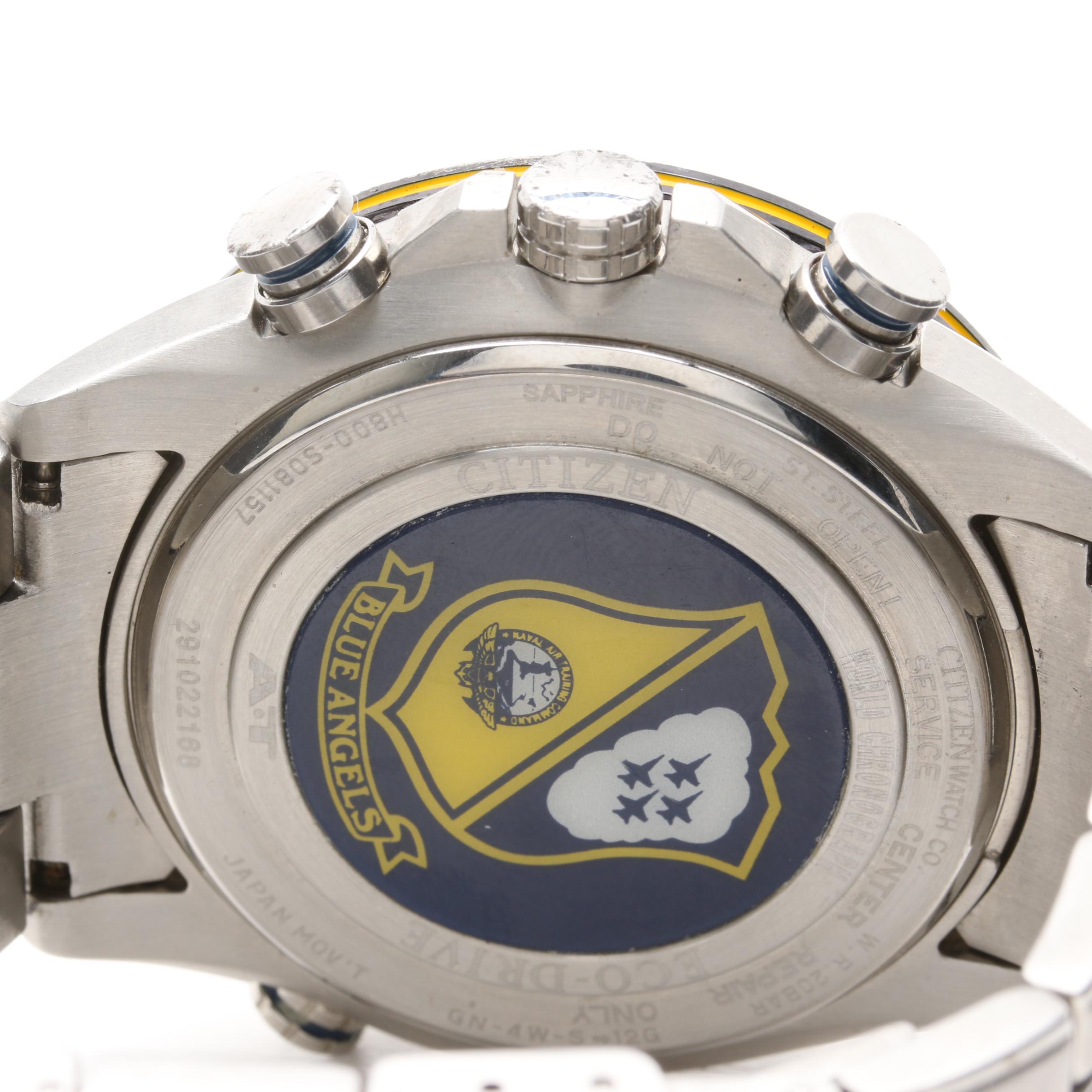Citizen "Blue Angels" Eco-Drive Wristwatch | EBTH