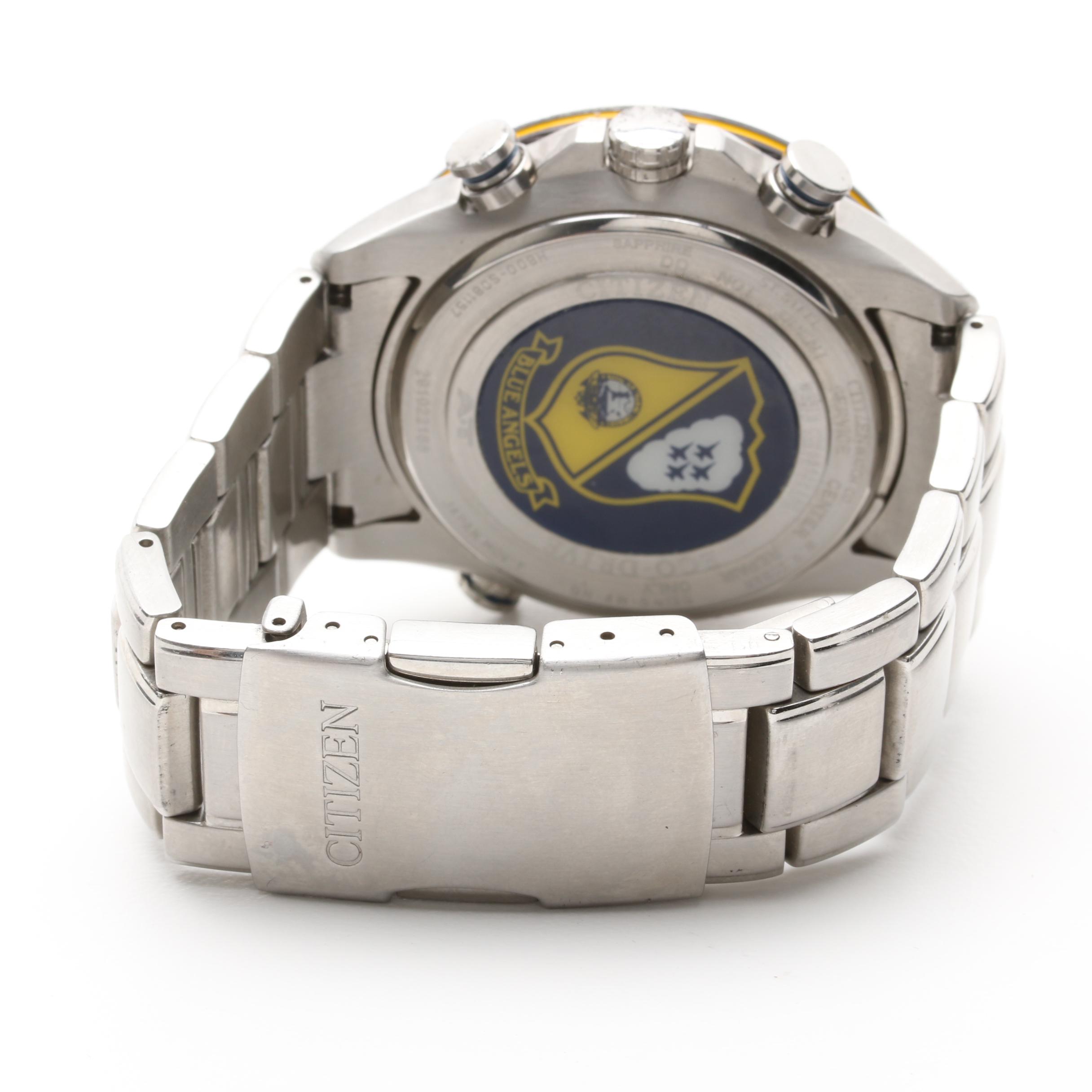 Citizen "Blue Angels" Eco-Drive Wristwatch | EBTH