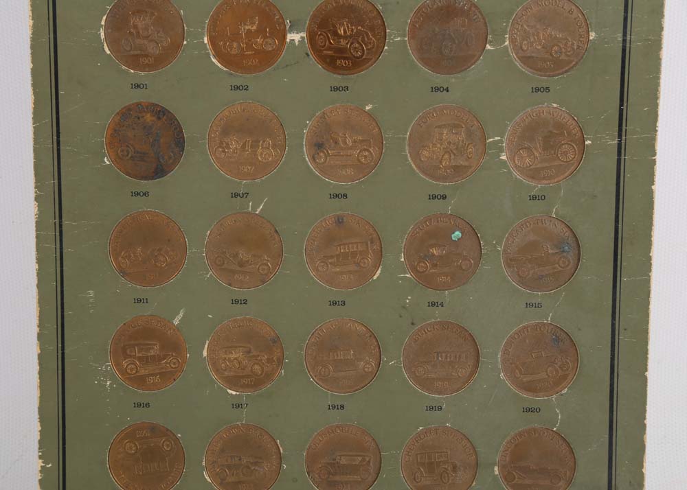 The Franklin Mint Antique Car Coin Collection | EBTH