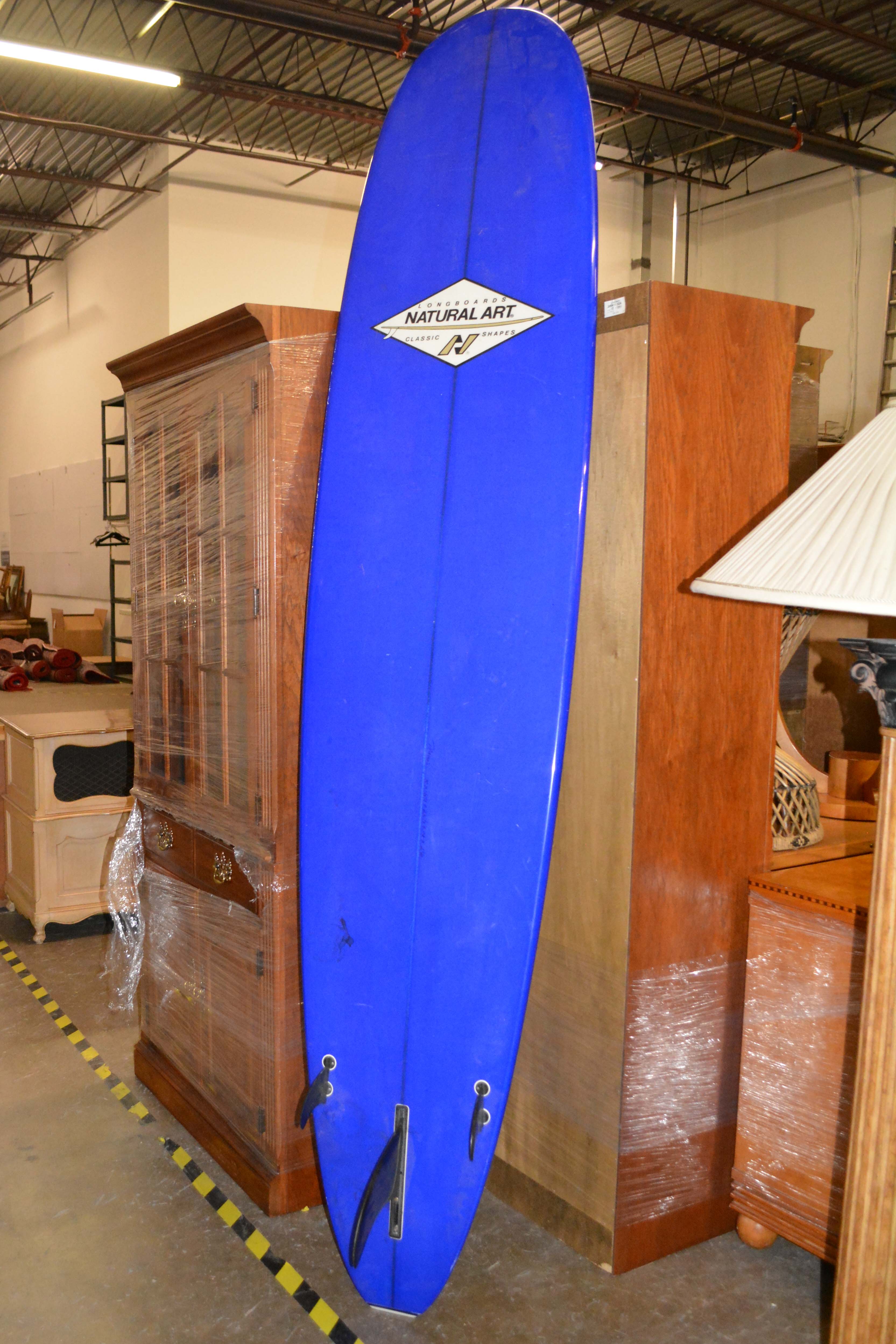 Natural Art Longboards Classic Shapes Surfboard | EBTH