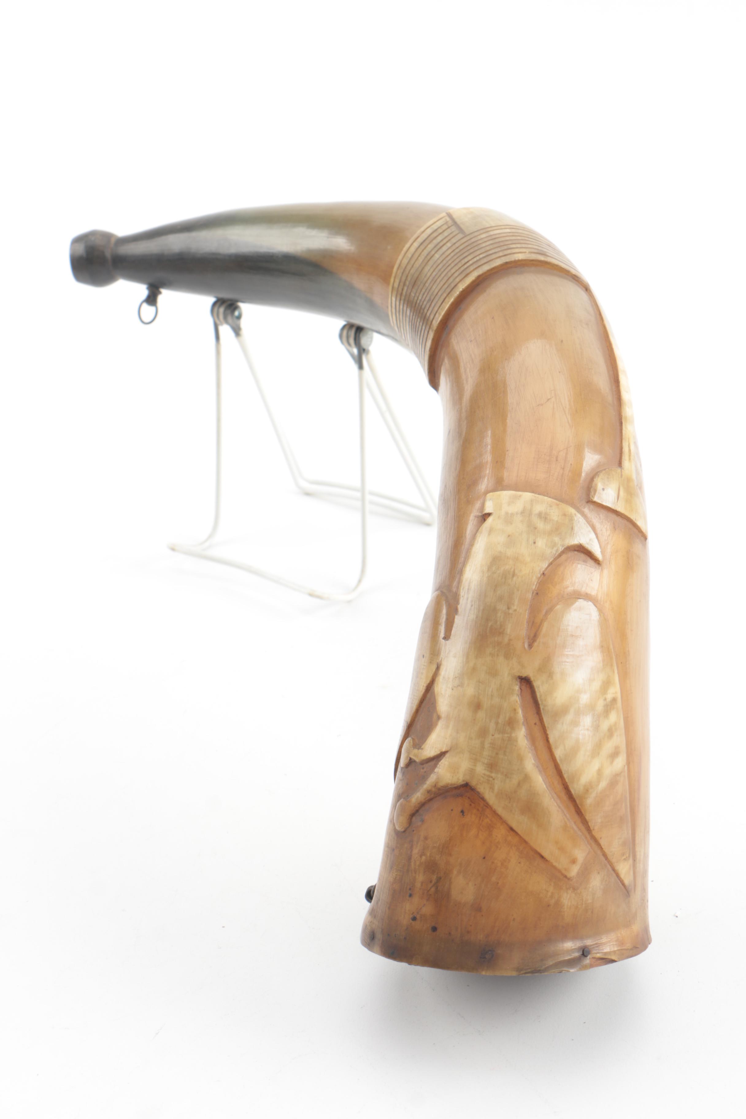 Antique and Vintage Powder Horns | EBTH