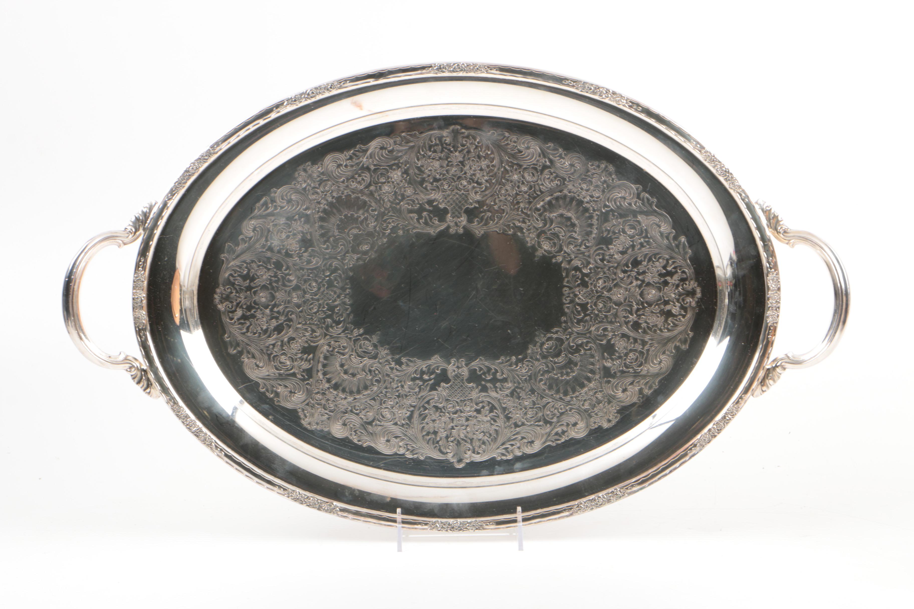 Four Assorted Serving Trays | EBTH