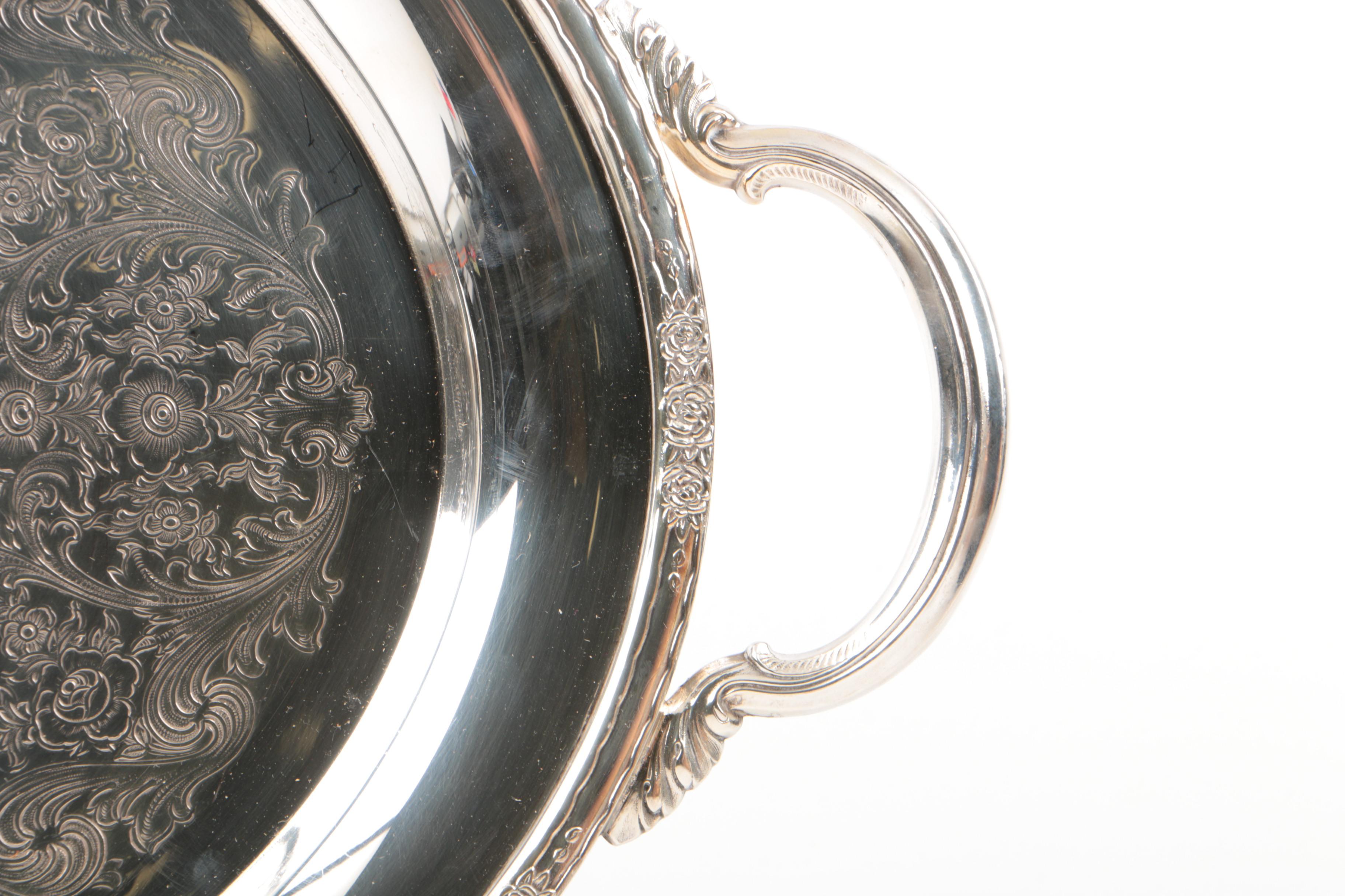 Four Assorted Serving Trays | EBTH