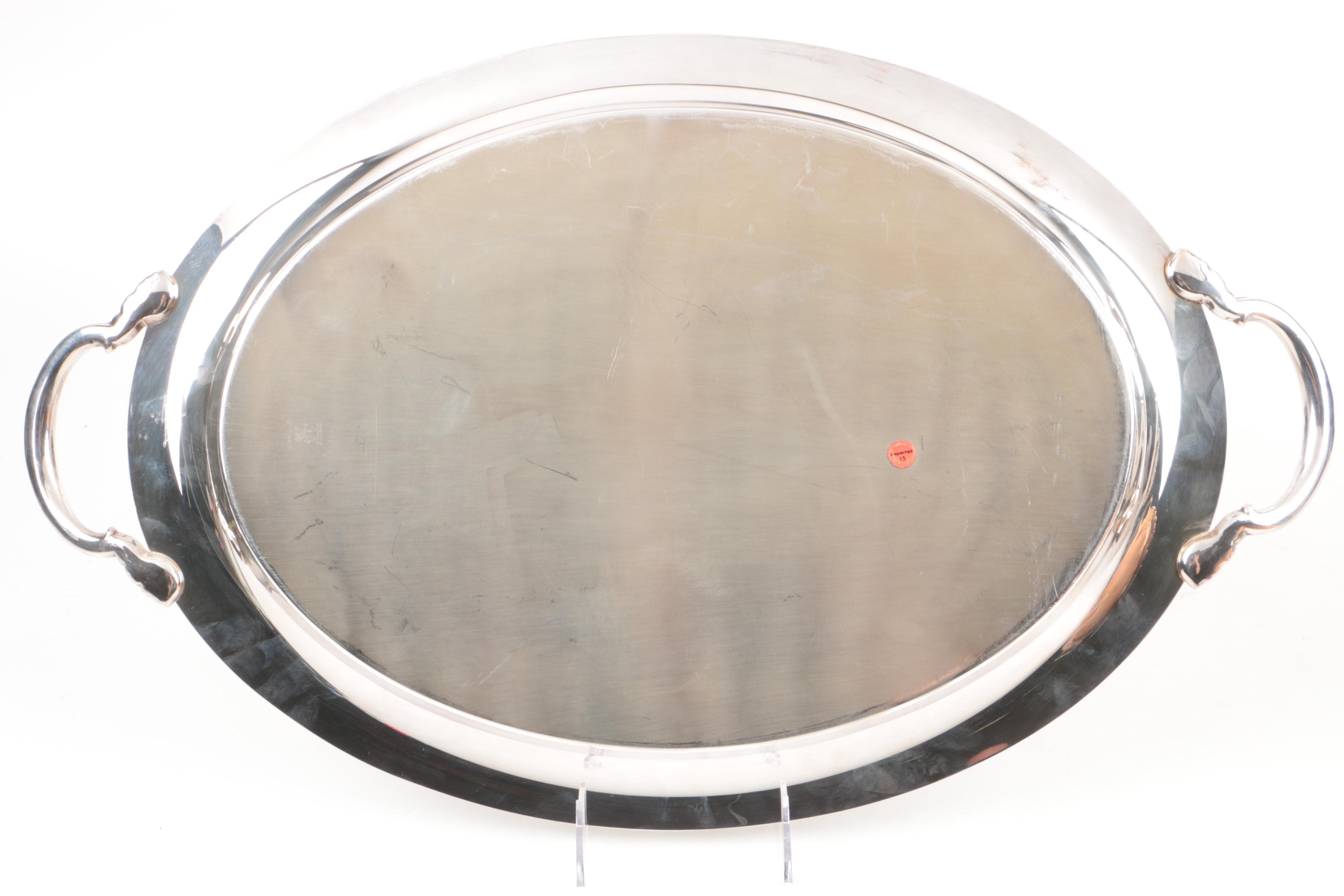 Four Assorted Serving Trays | EBTH