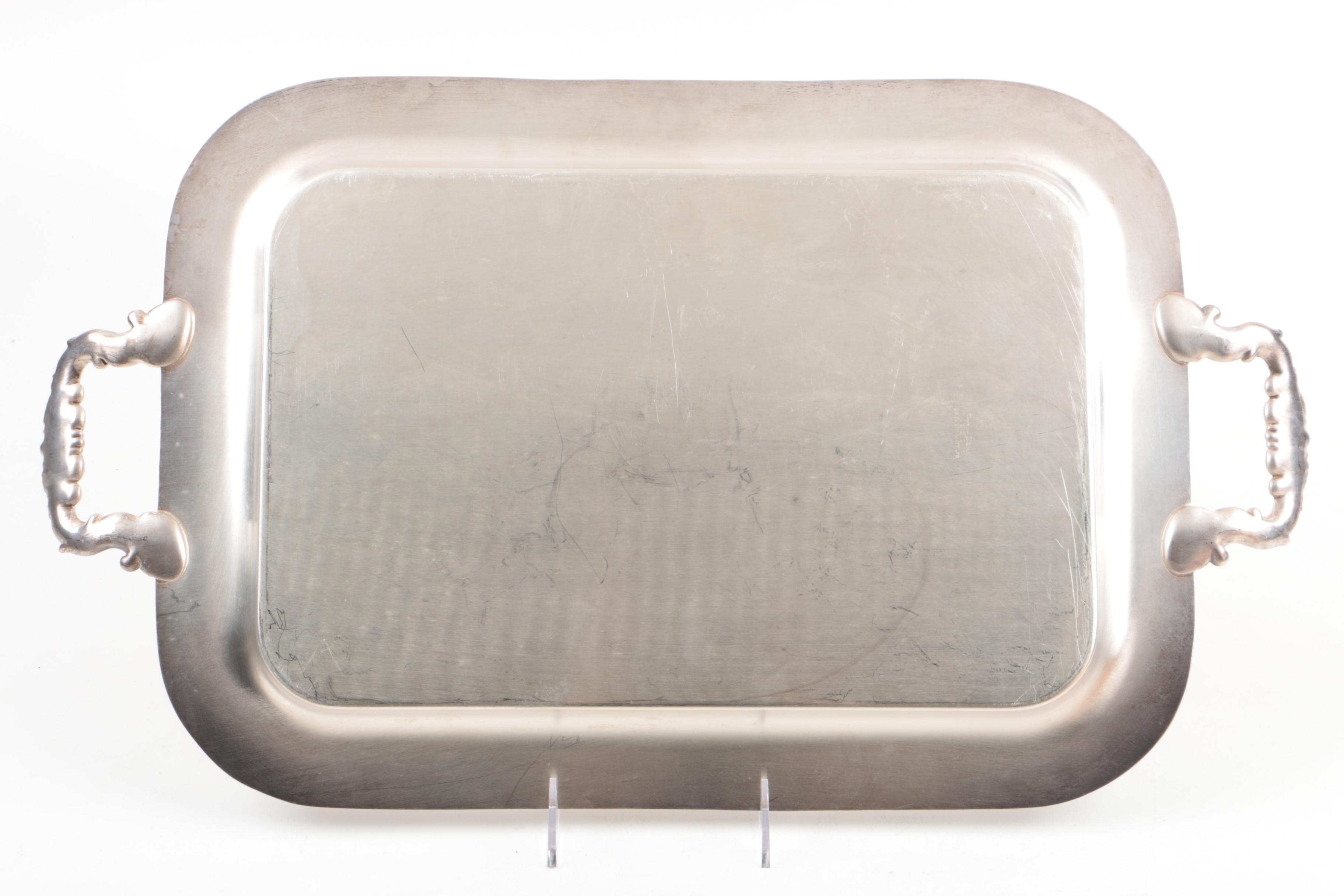 Four Assorted Serving Trays | EBTH