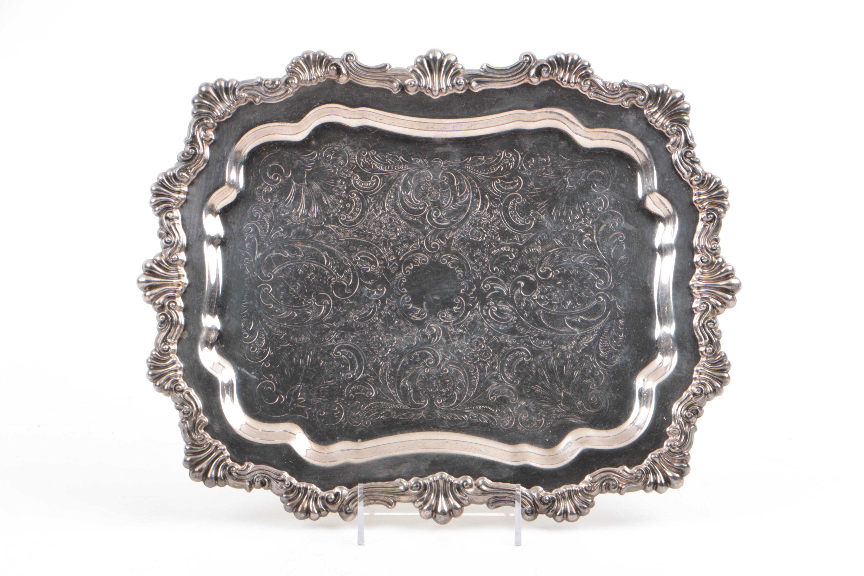 Four Assorted Serving Trays | EBTH