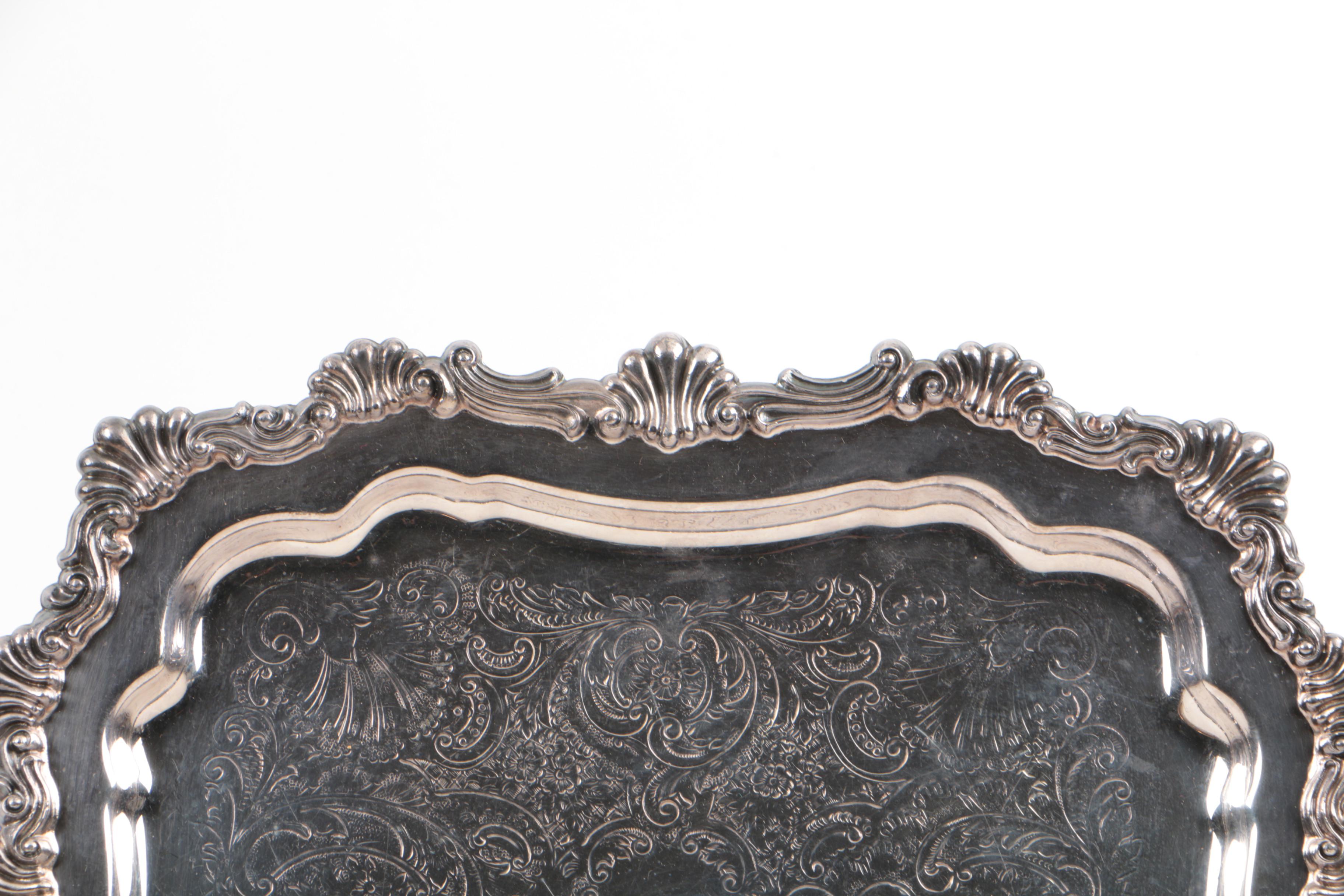 Four Assorted Serving Trays | EBTH