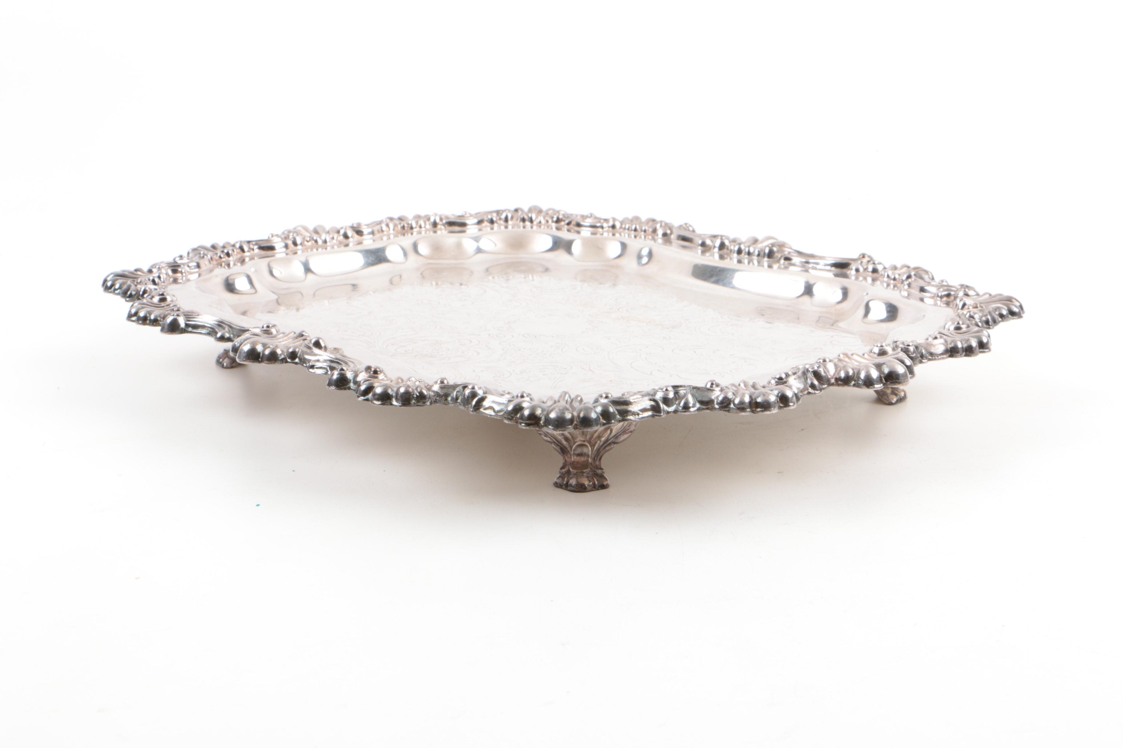 Four Assorted Serving Trays | EBTH