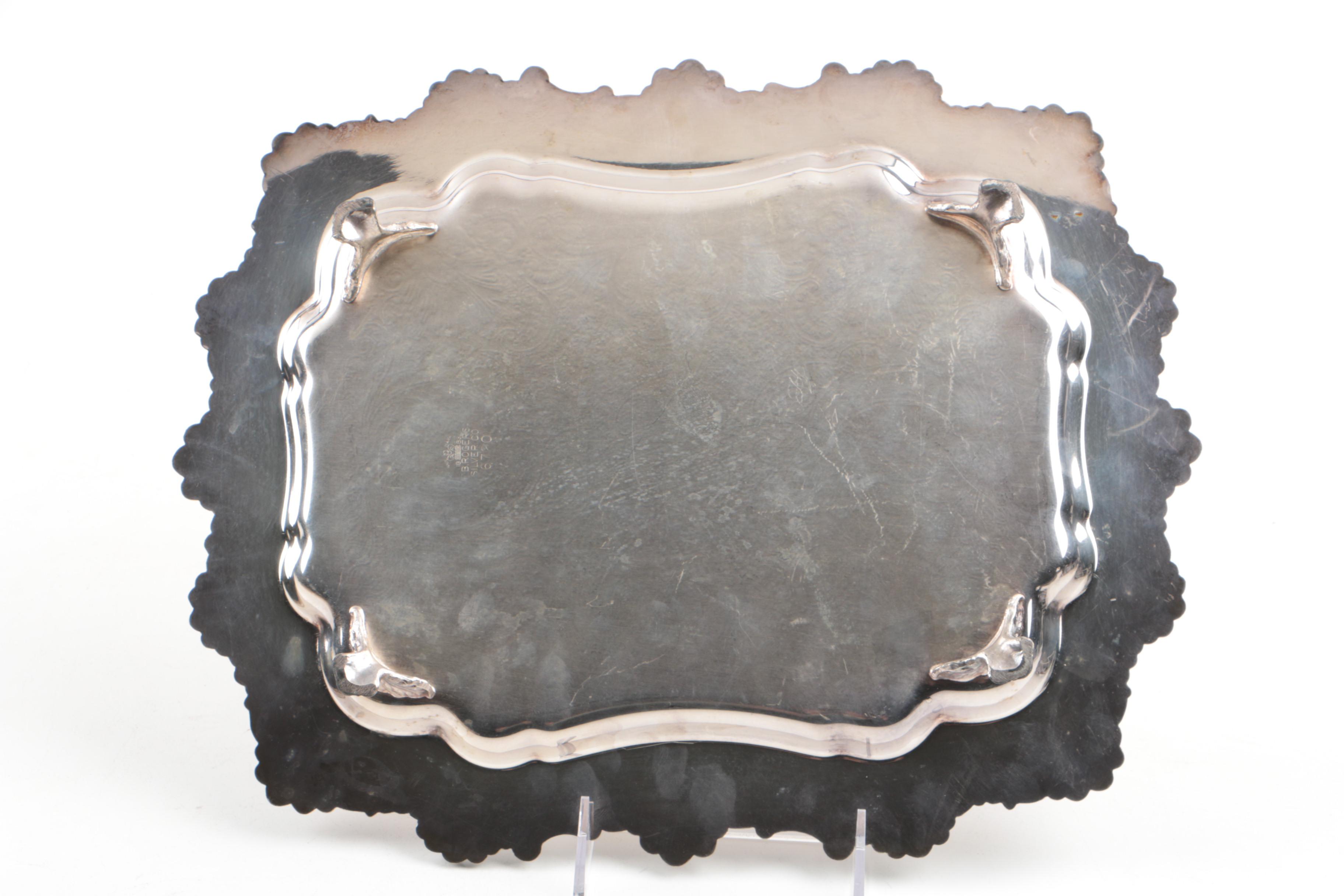 Four Assorted Serving Trays | EBTH