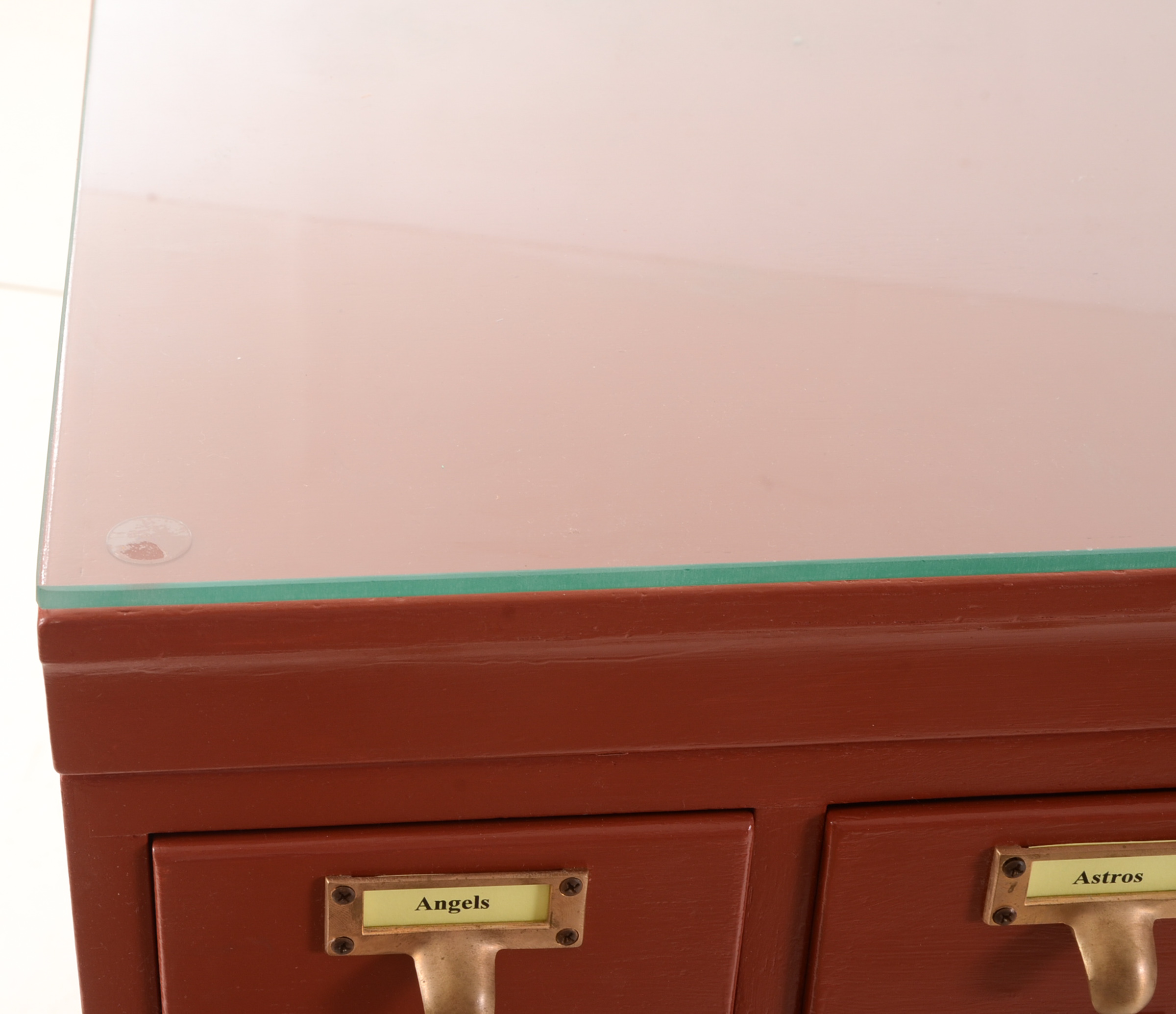Vintage Card File Cabinet | EBTH