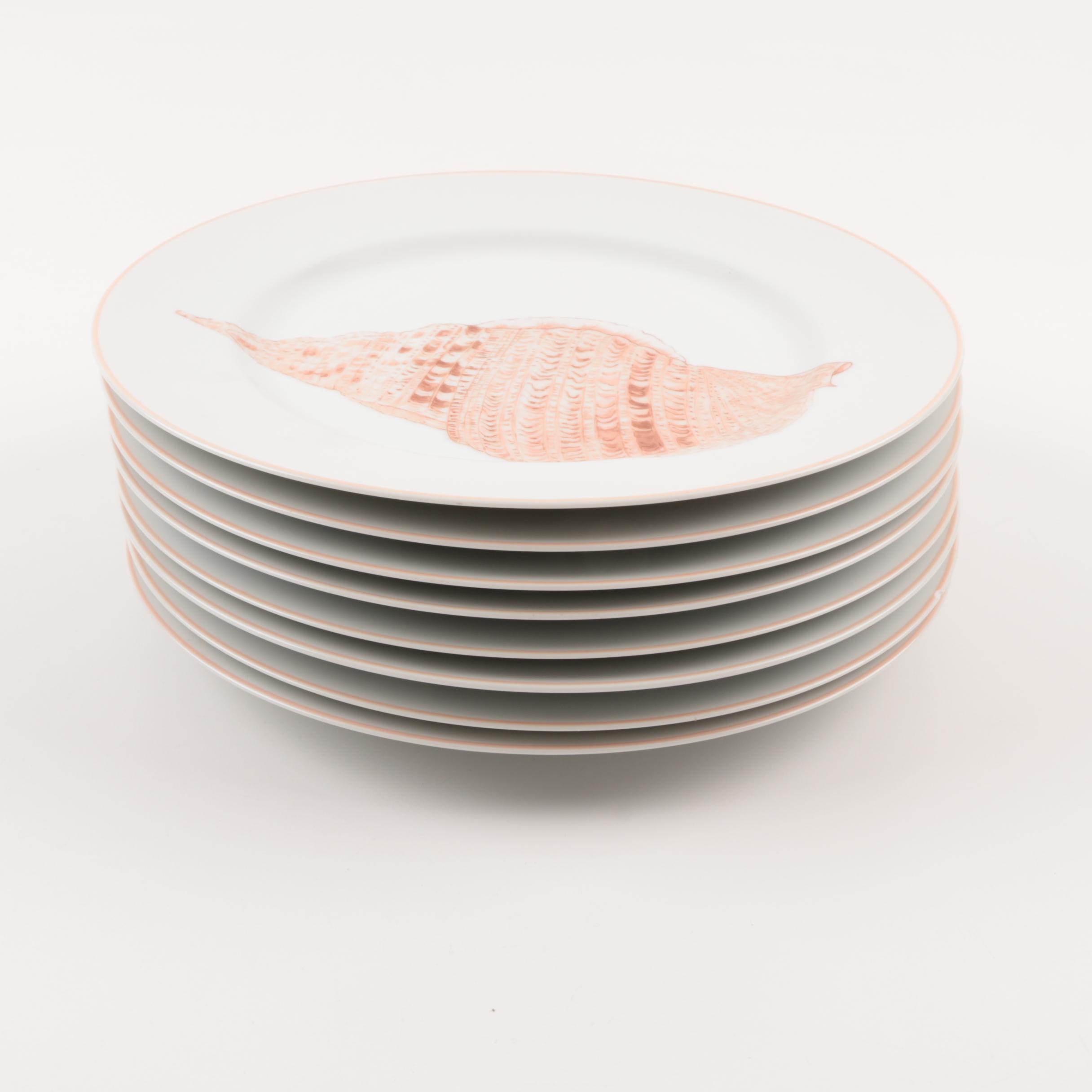 Fitz and Floyd "Coquille" Shell Motif Dinnerware | EBTH