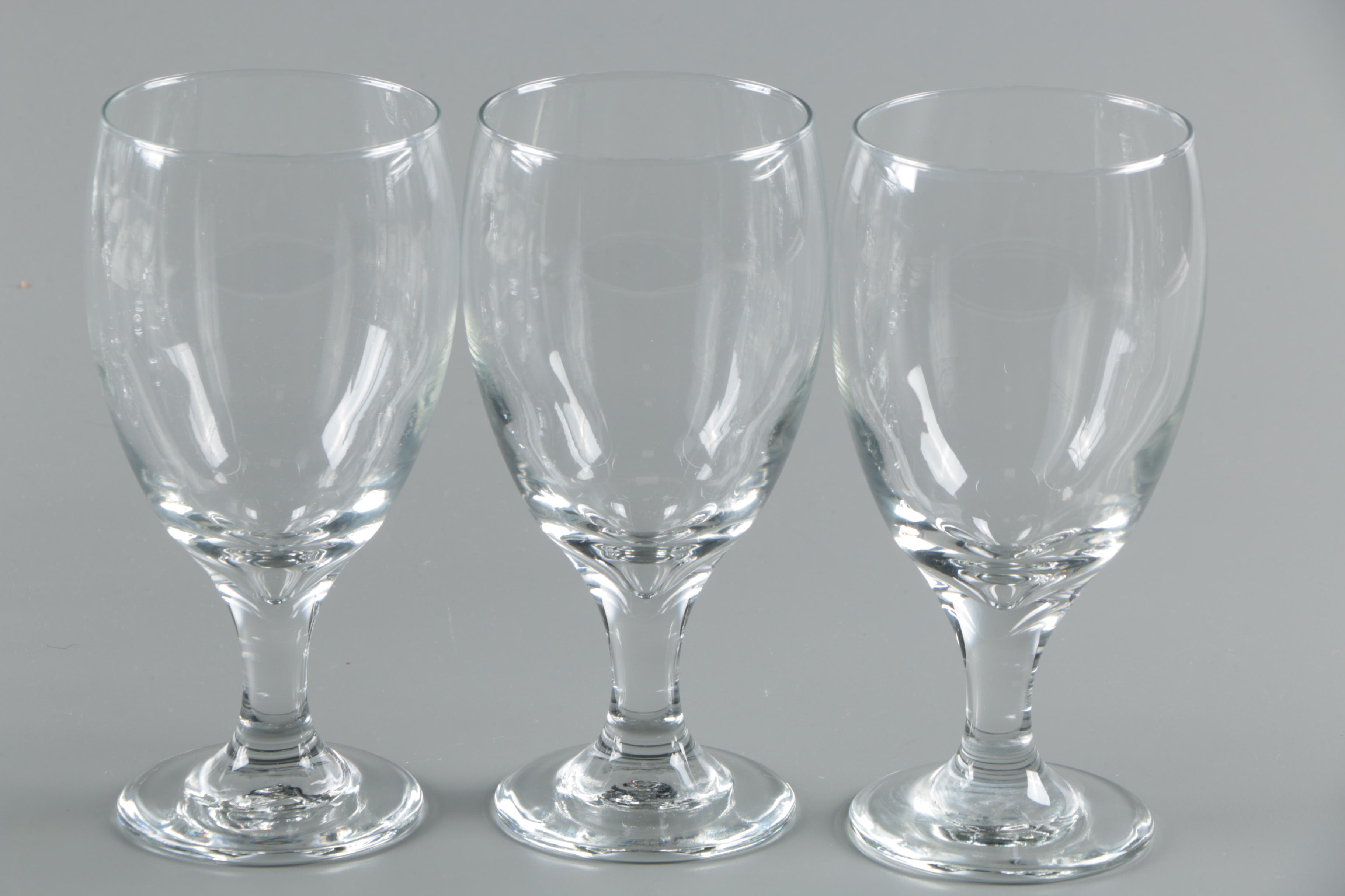Vintage Ruhrglas Crystal with Contemporary Glass Stemware | EBTH