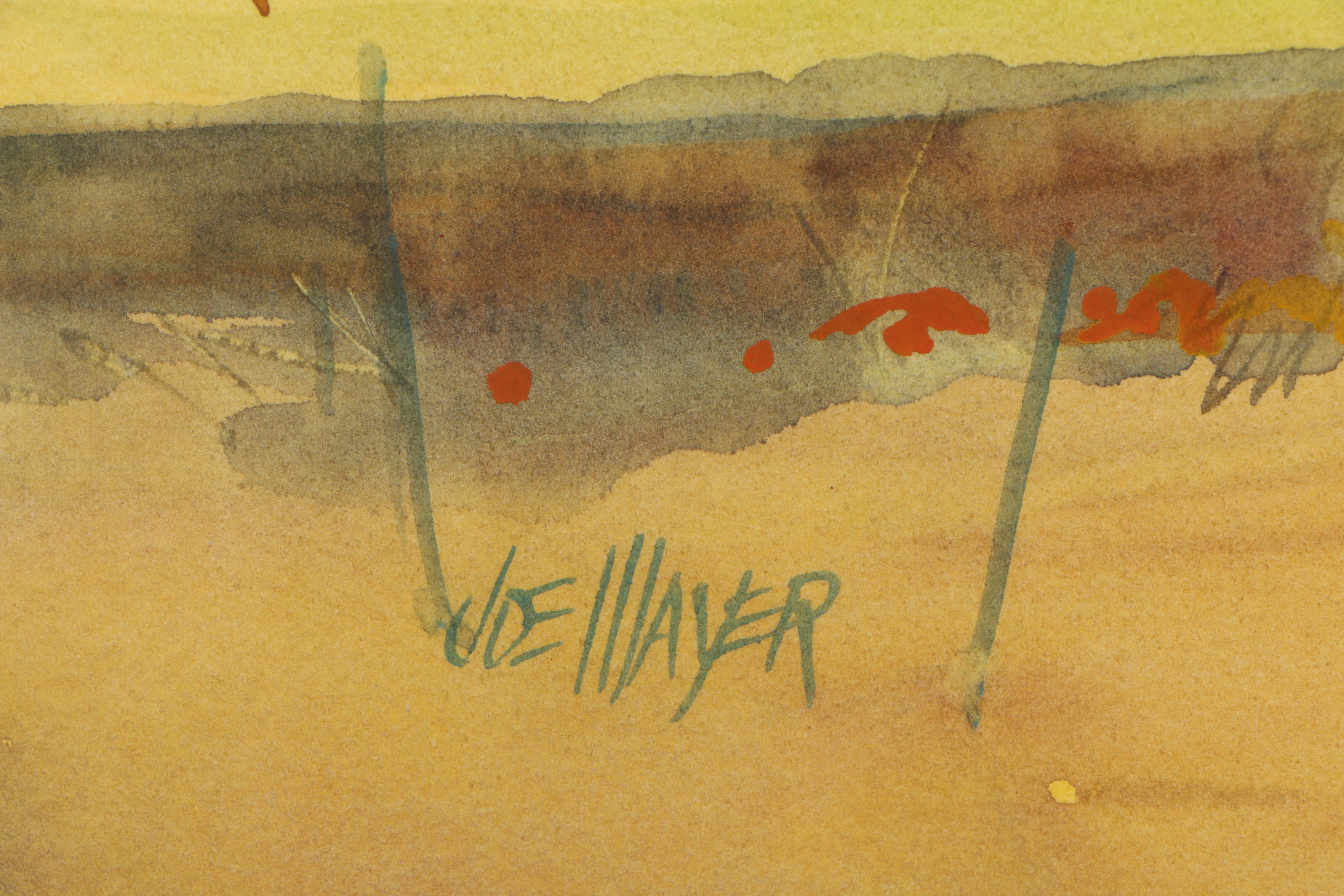 Joe Mayer Late 20th to 21st Century Watercolor Painting | EBTH