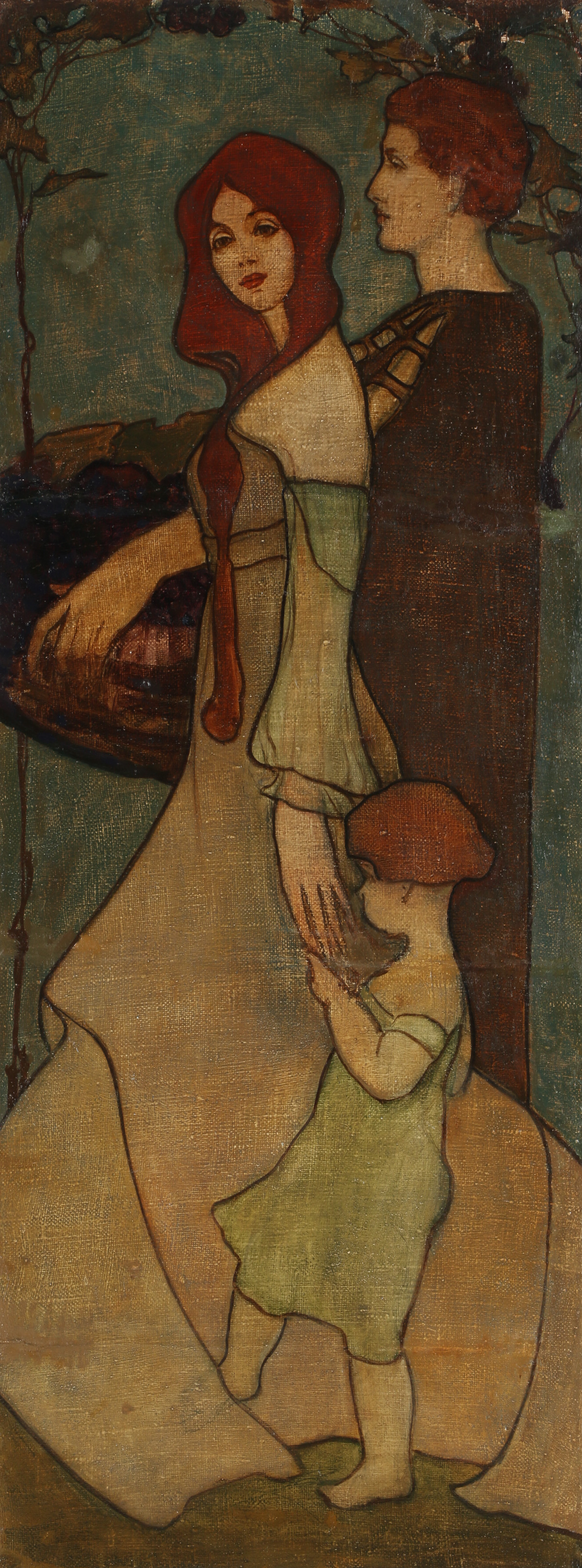 Robert Whitmore Oil Painting "Family" | EBTH