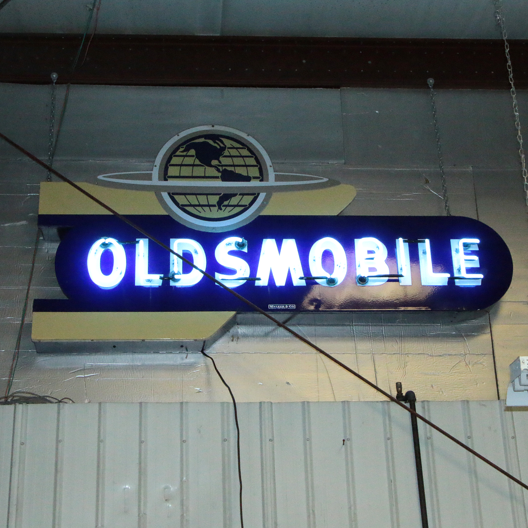 "Oldsmobile" Large Neon Sign | EBTH