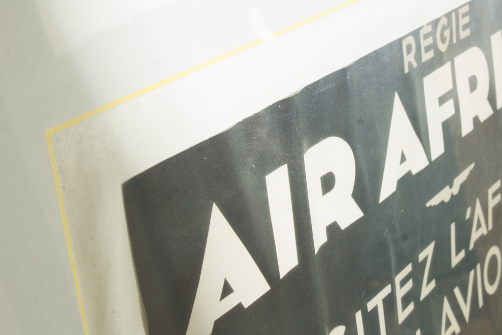 After A. Roquin Air Afrique Offset Lithograph Poster | EBTH