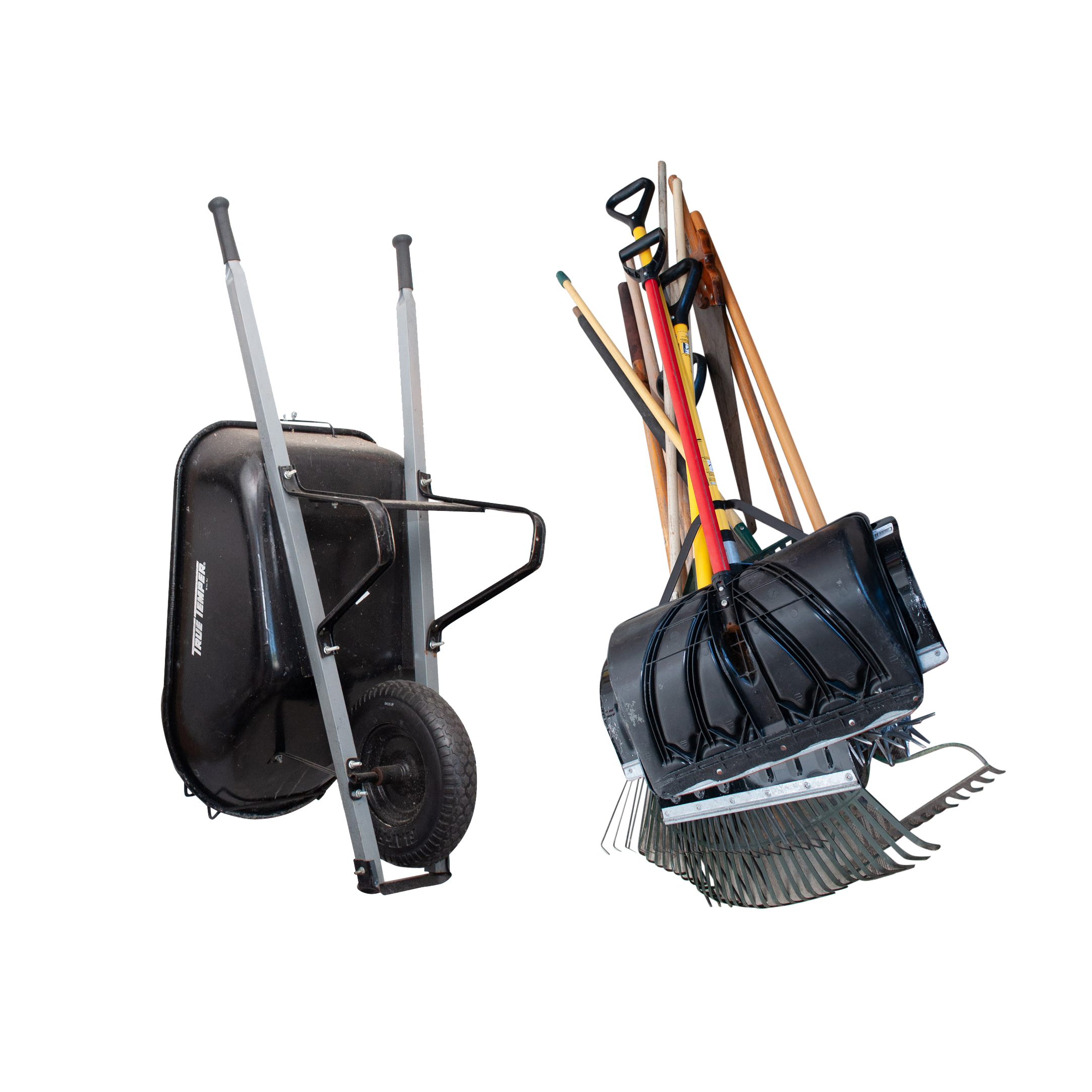 True Temper Wheelbarrow and Assorted Garden Tools | EBTH