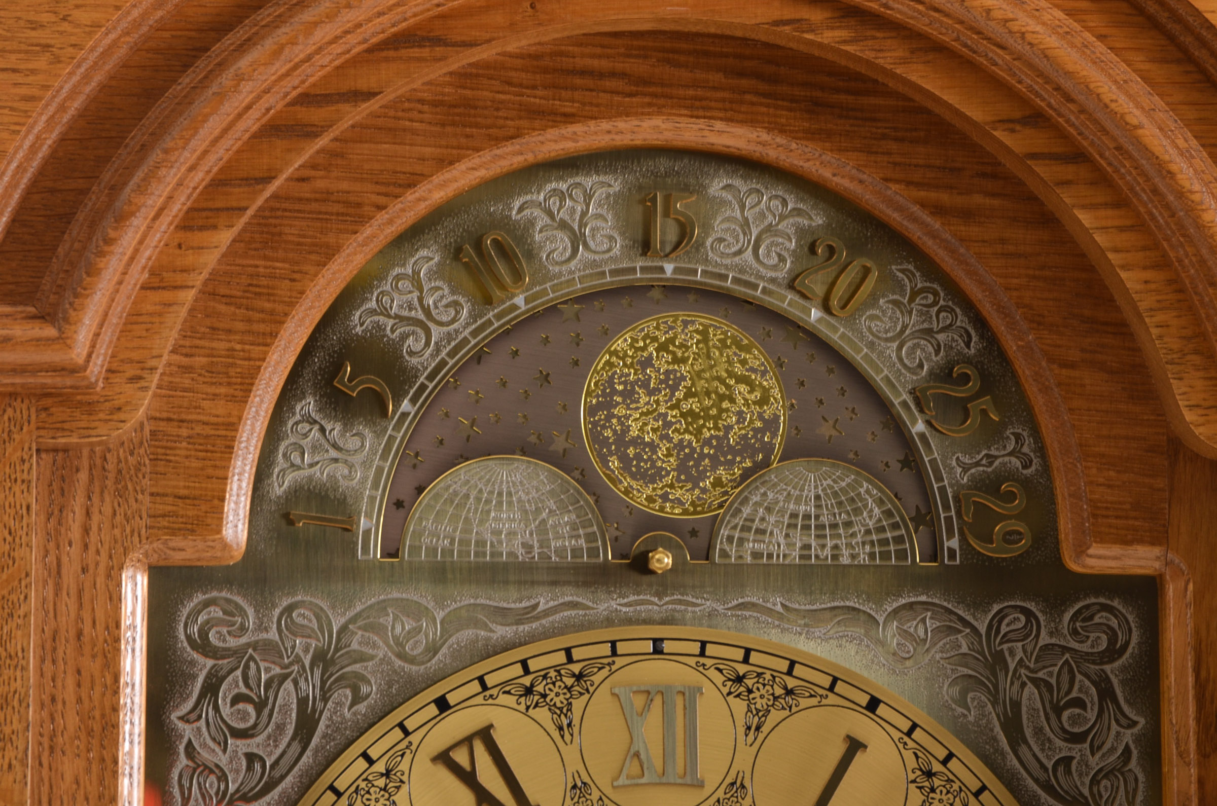 Black Forest Oak Grandfather Clock | EBTH