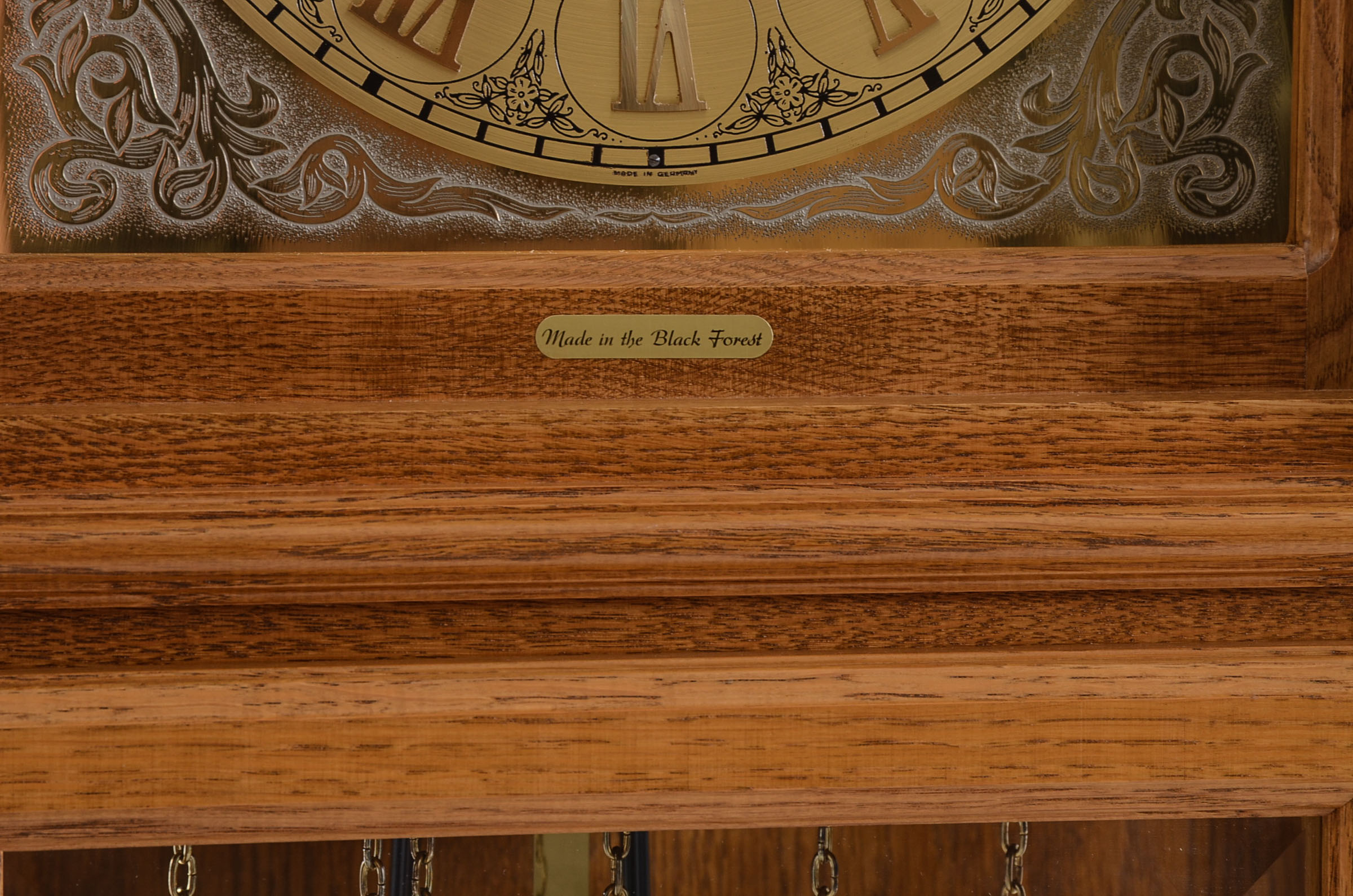 Black Forest Oak Grandfather Clock | EBTH