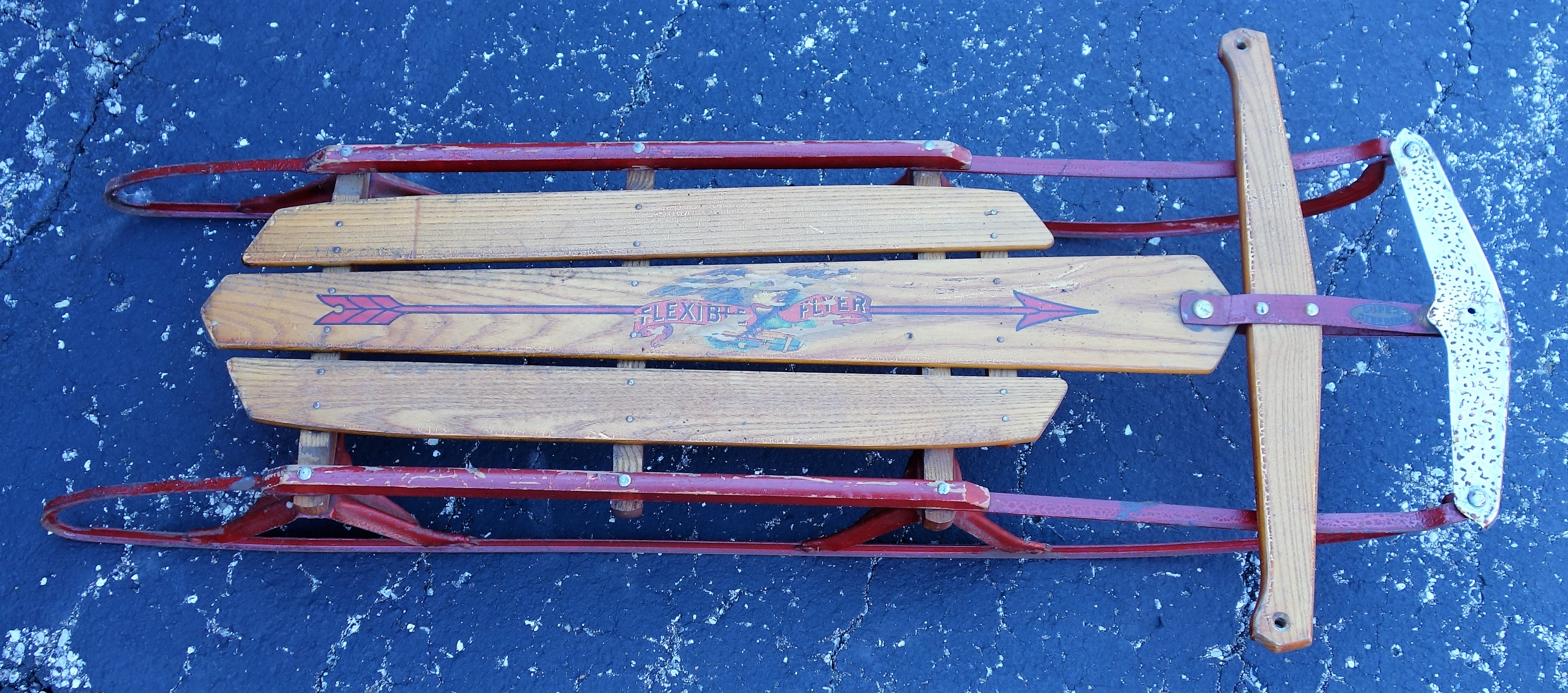 Vintage 1950 Flexible Flyer Sled | EBTH
