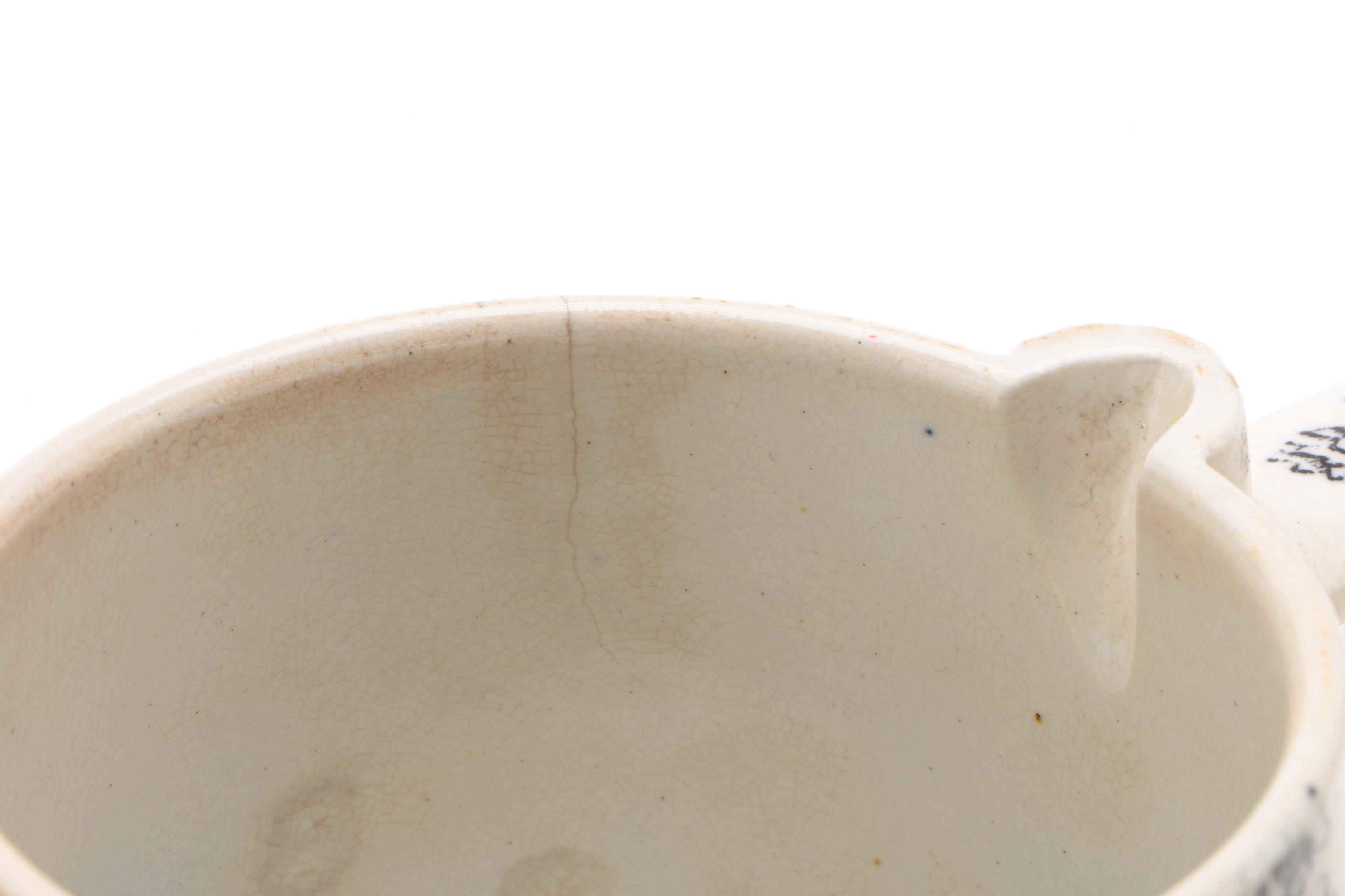 Vintage John Tams Crown Pottery Transfer-Printed Mug | EBTH