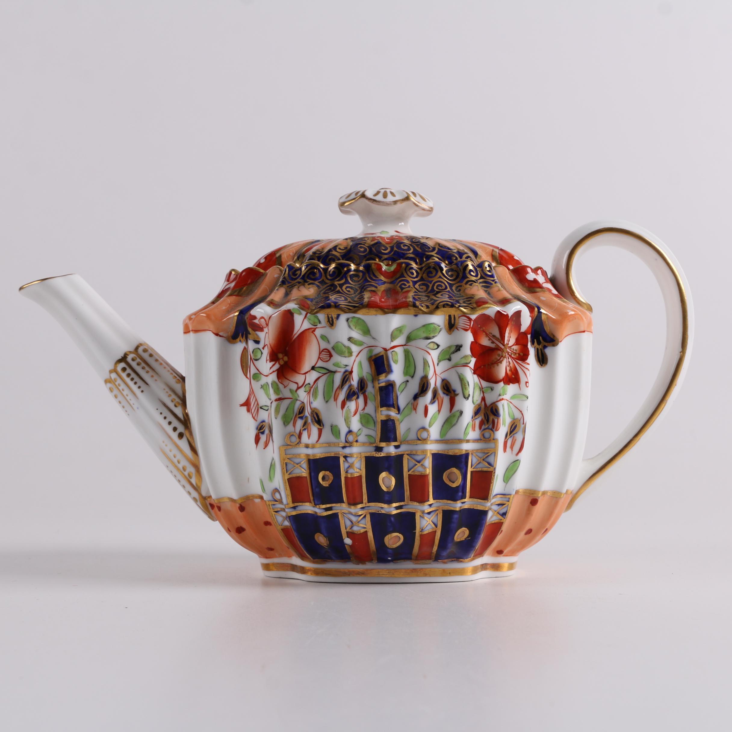 Antique Copeland Imari Porcelain Teapot Circa 1851-85 | EBTH
