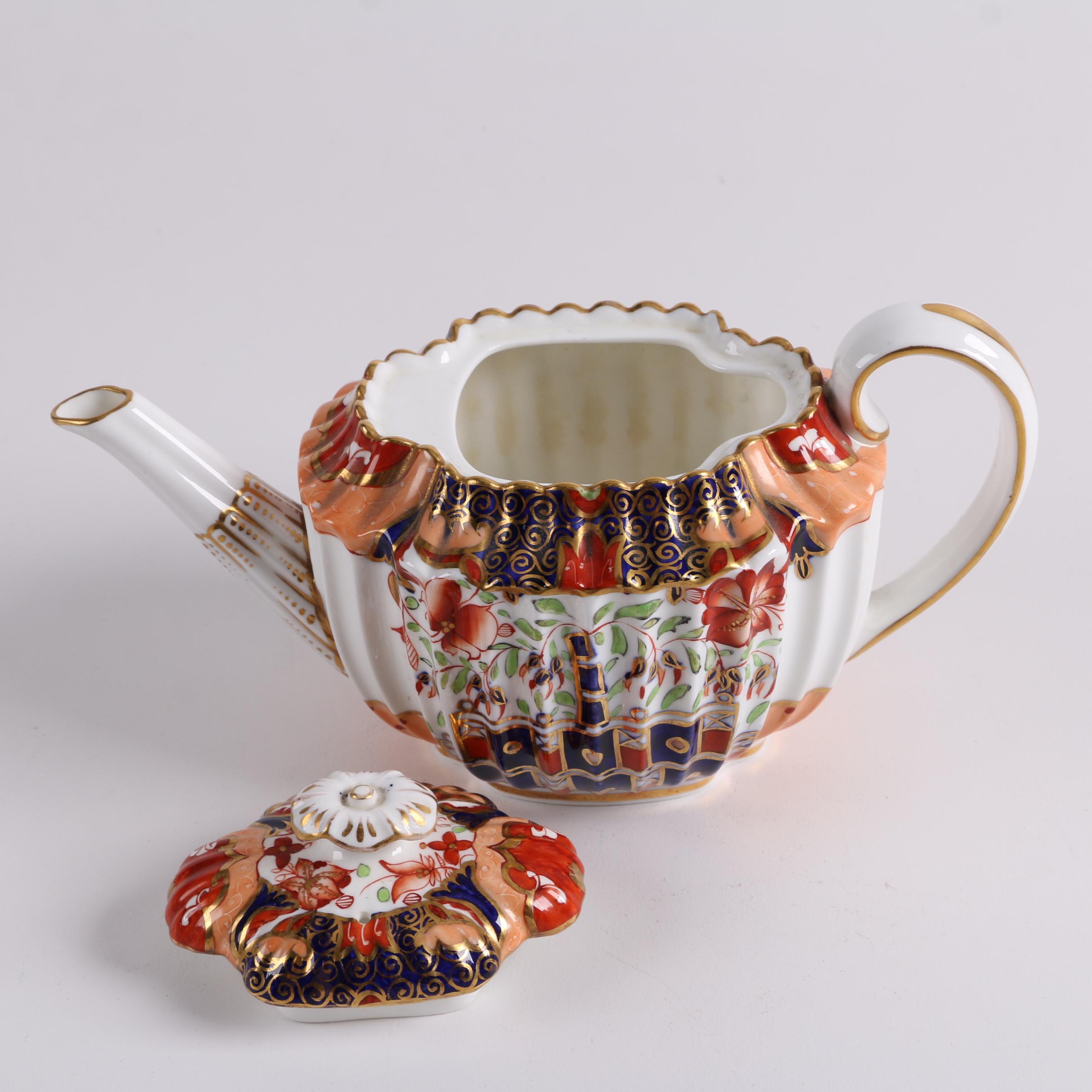 Antique Copeland Imari Porcelain Teapot Circa 1851-85 | EBTH