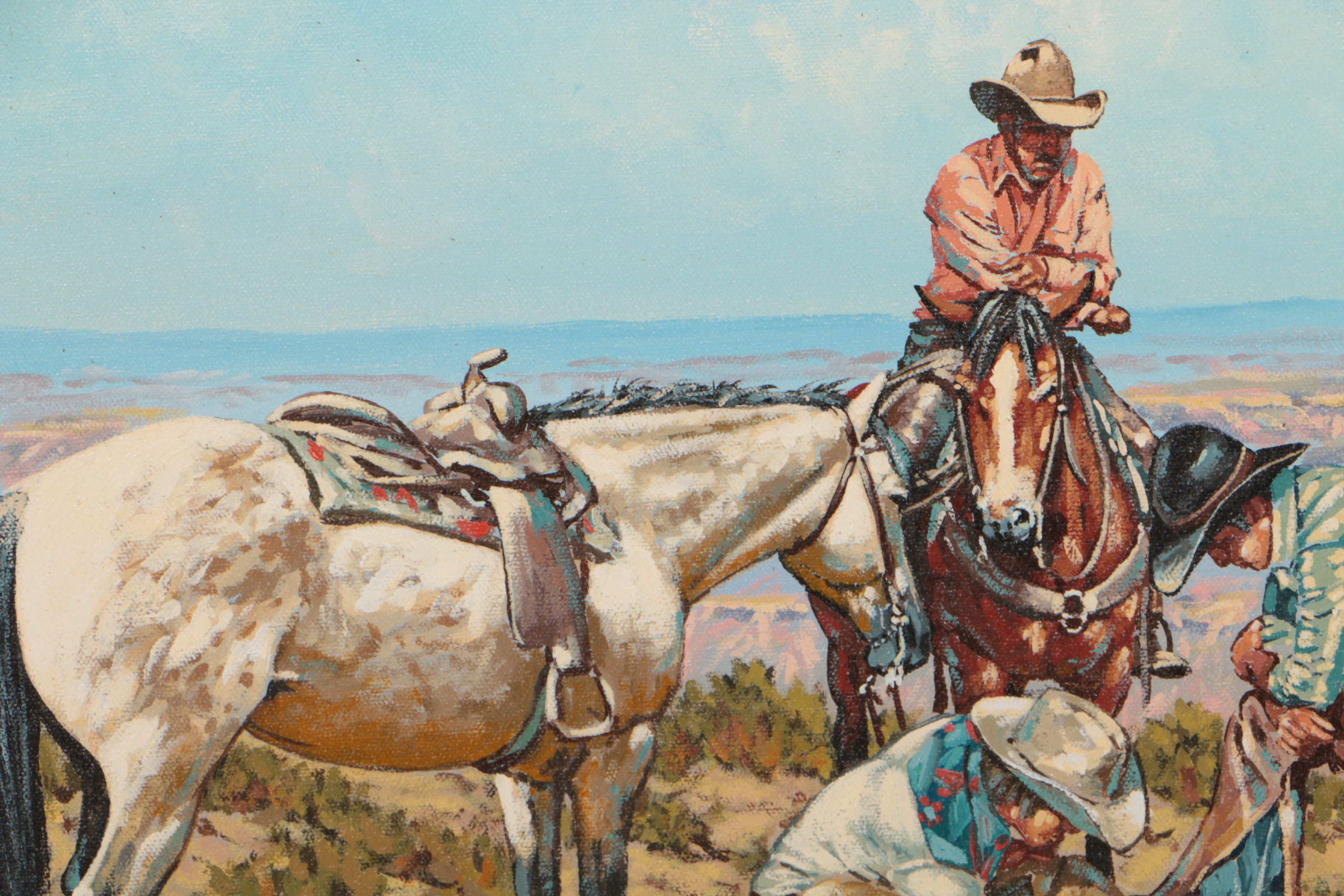 Kenneth Wyatt 1981 Oil Painting on Canvas "The Mapmaker" | EBTH