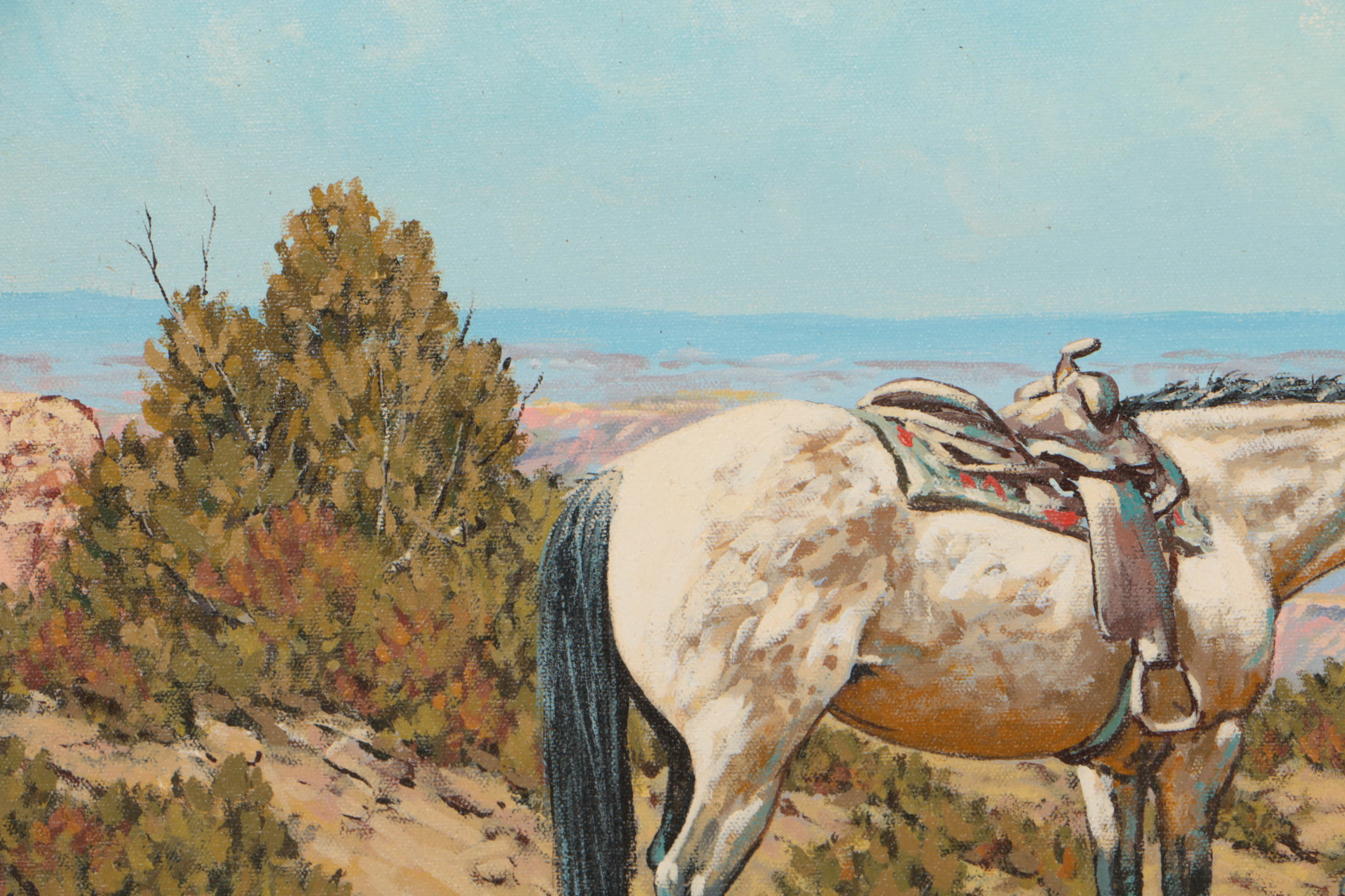 Kenneth Wyatt 1981 Oil Painting on Canvas "The Mapmaker" | EBTH