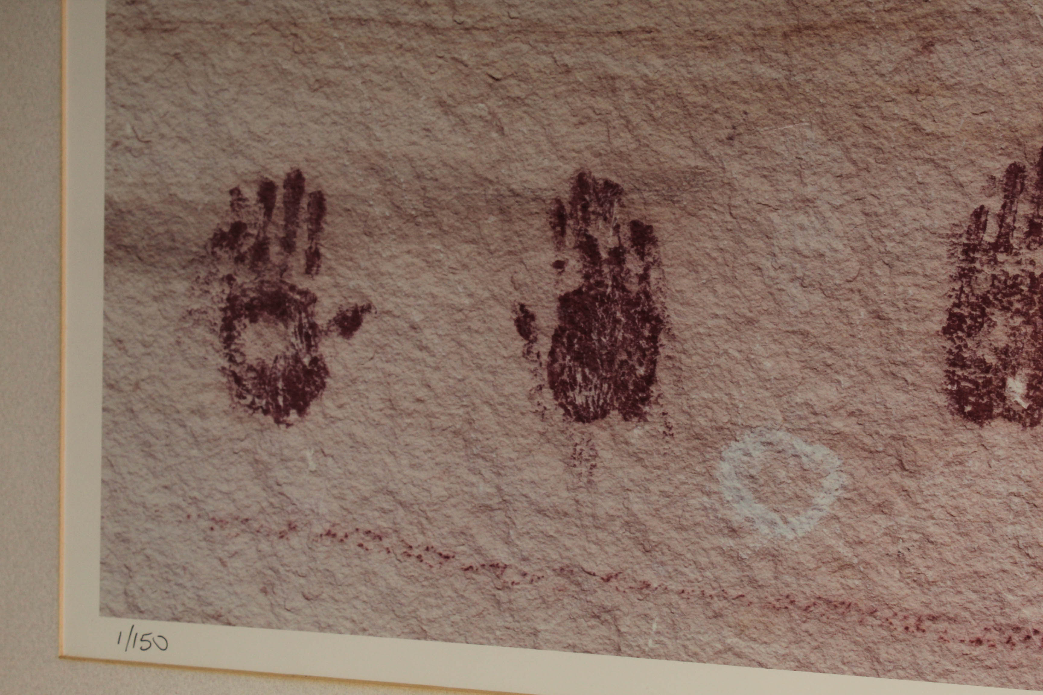 Richard Price Limited Edition Color Photograph of Hand Prints | EBTH